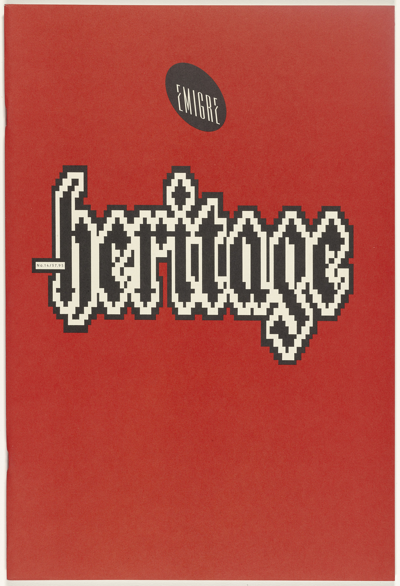 Emigre Inc., Rudy VanderLans, Zuzana Licko. Emigre 14, Heritage. 1990 ...