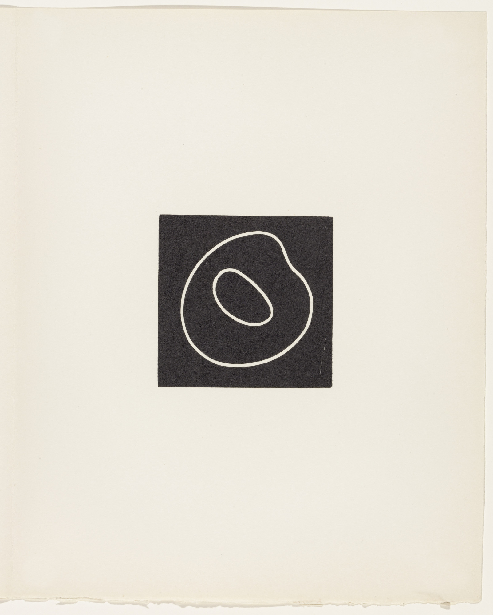 Jean (Hans) Arp. Navel (plate, page 43) from Dreams and Projects. 1951 ...