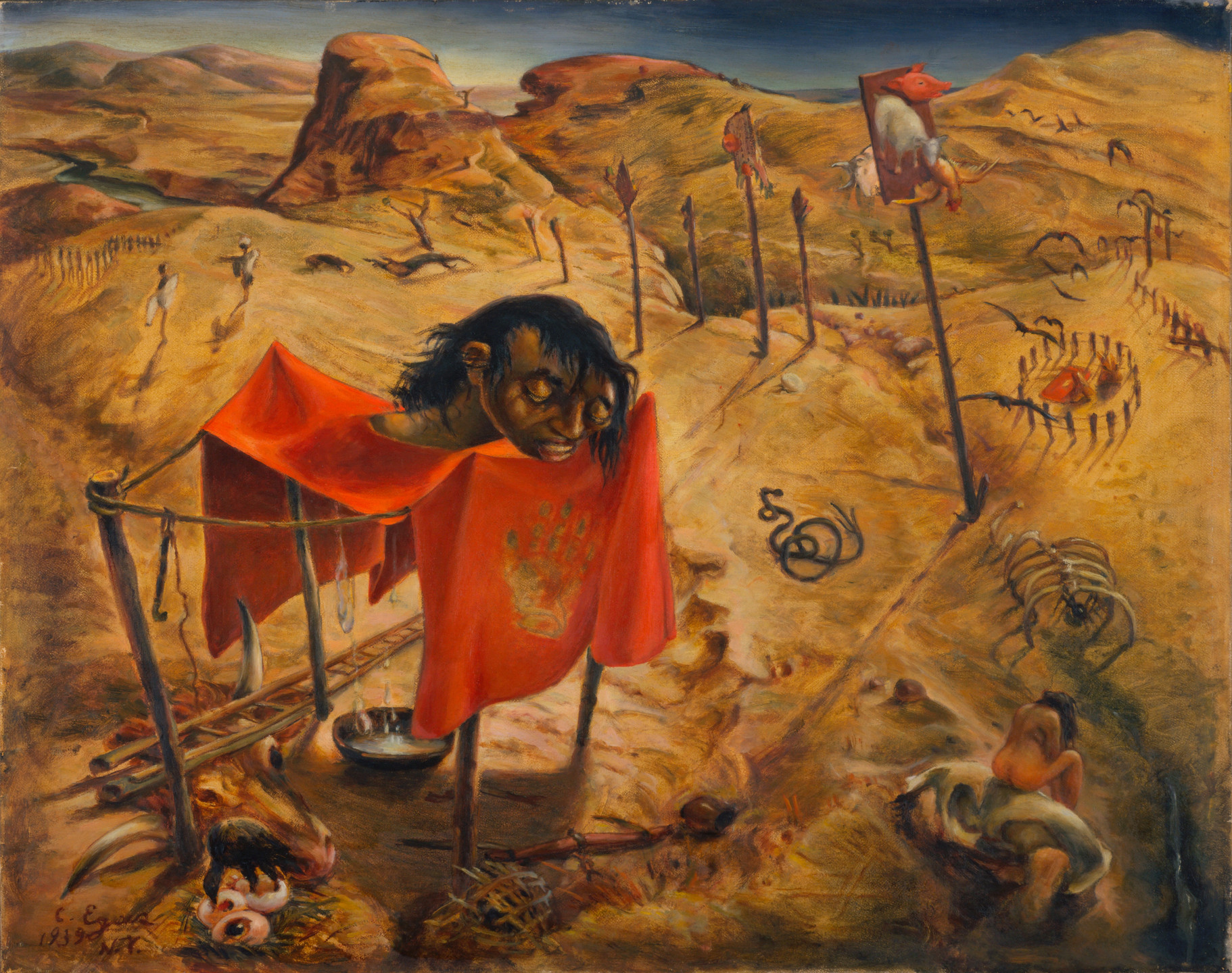 Camilo Egas. Dream of Ecuador. 1939 | MoMA