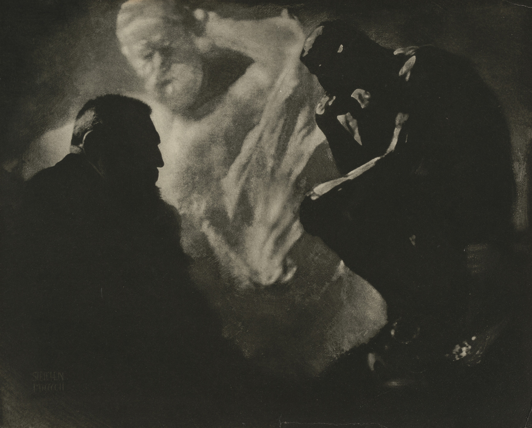 Edward Steichen. Rodin - Le Penseur, Paris. 1902 | MoMA
