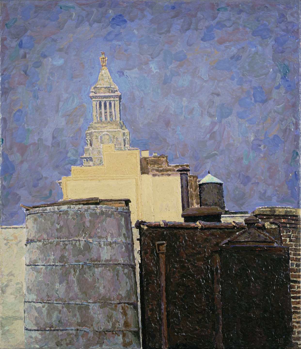 Herman Rose. Tower and Tank. 1947 | MoMA