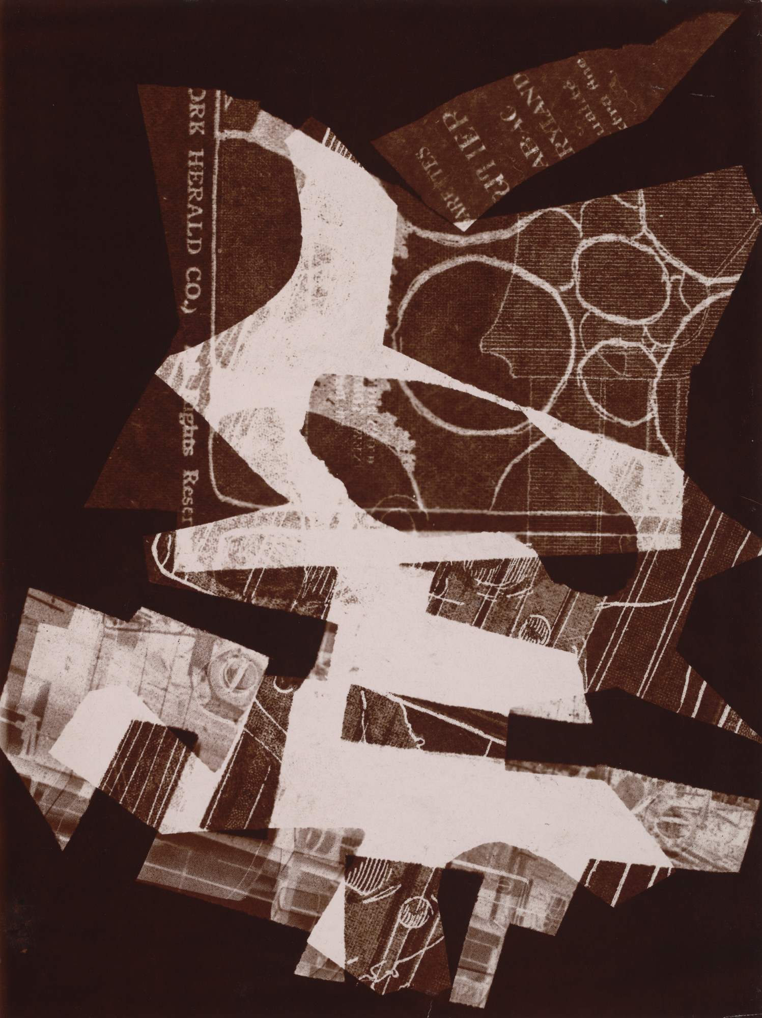 Christian Schad. Schadograph. 1918 | MoMA