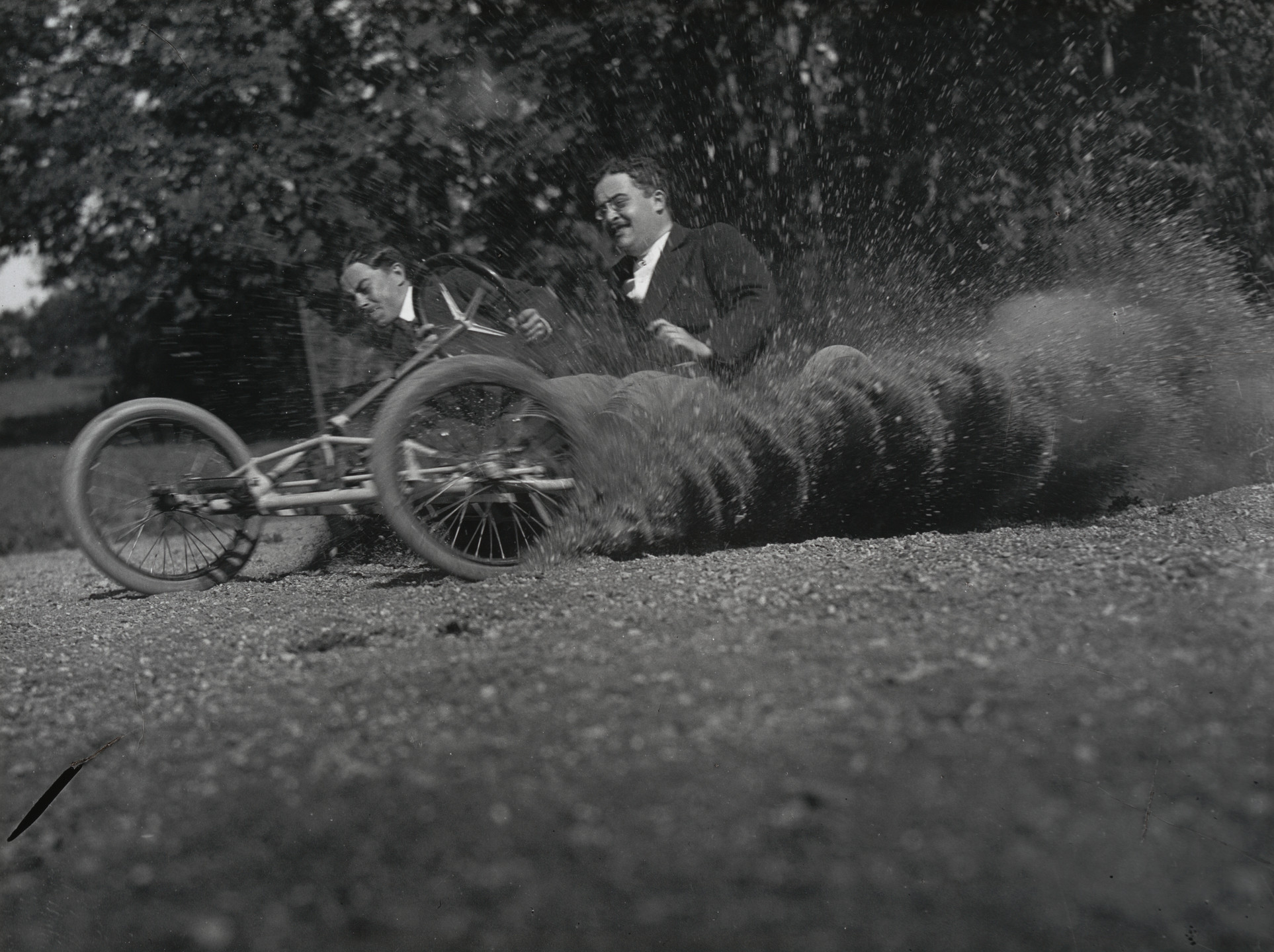 Jacques-Henri Lartigue. Bobsleigh on Wheels Invented by Lartigue. 1911 ...