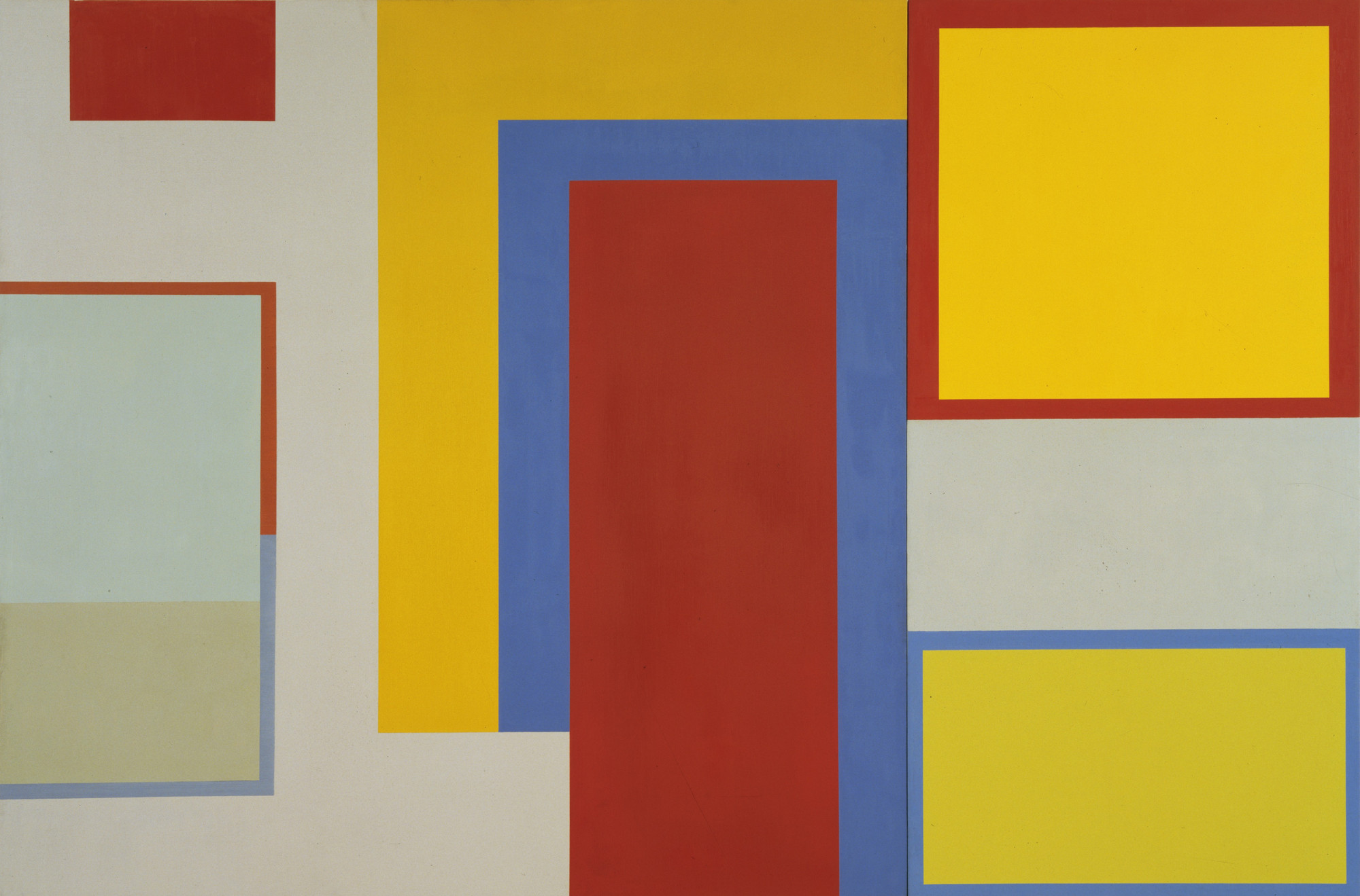 David Novros. Untitled. 1972-75 | MoMA