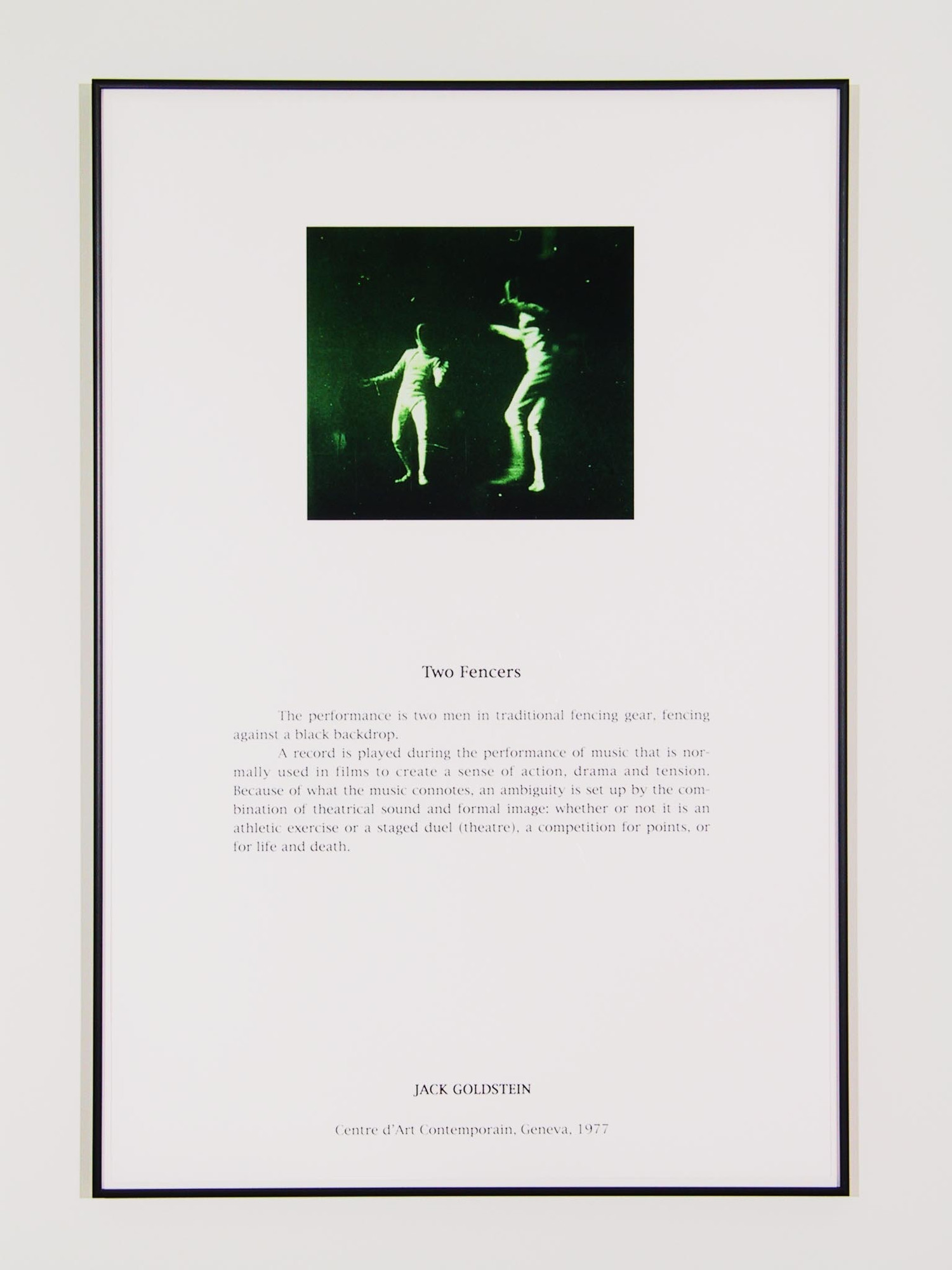 Jack Goldstein. Portfolio of Performance, 1976-1985. 2001 | MoMA