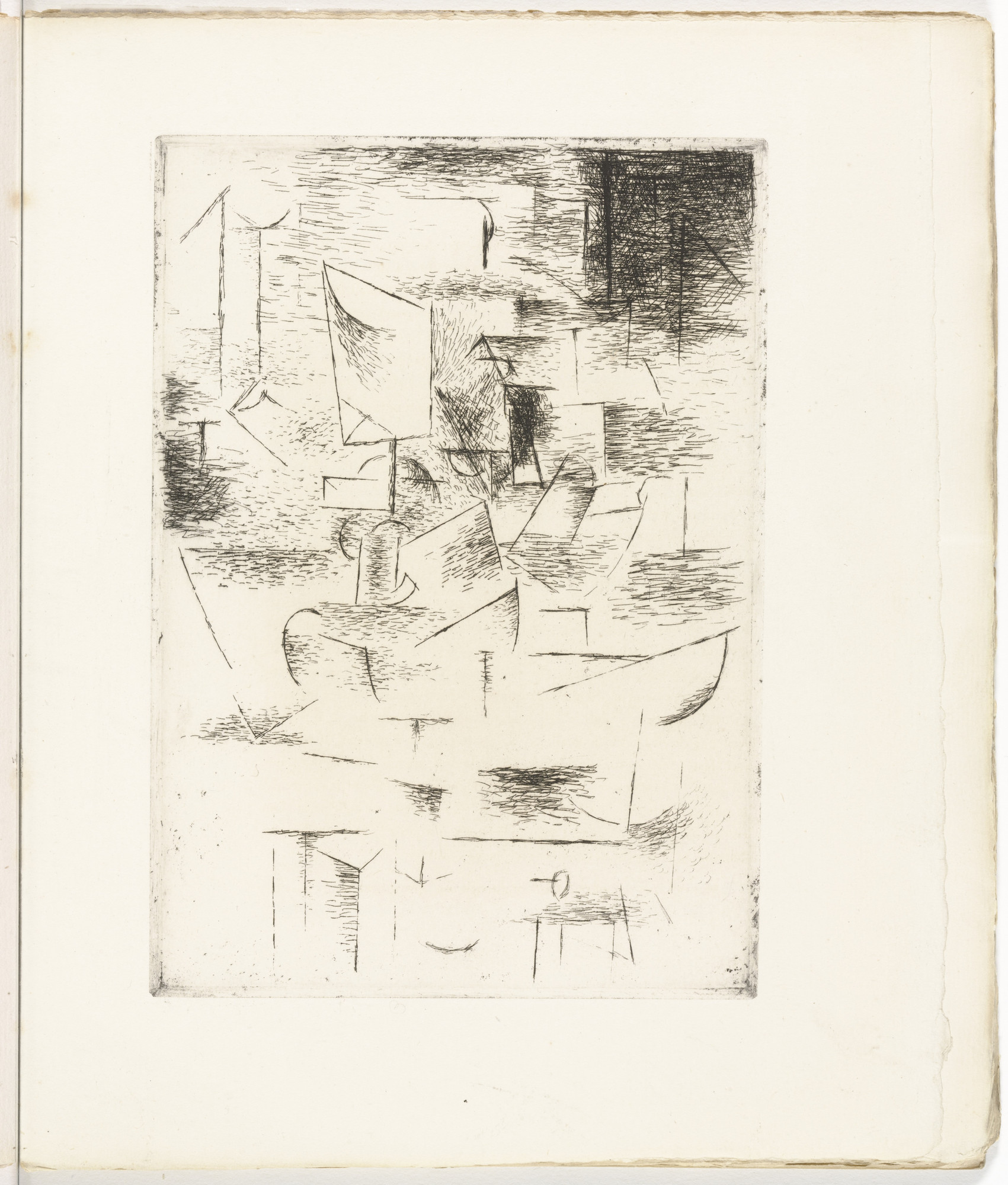 Pablo Picasso. La Table (The Table) from Saint Matorel. 1910-1911 | MoMA