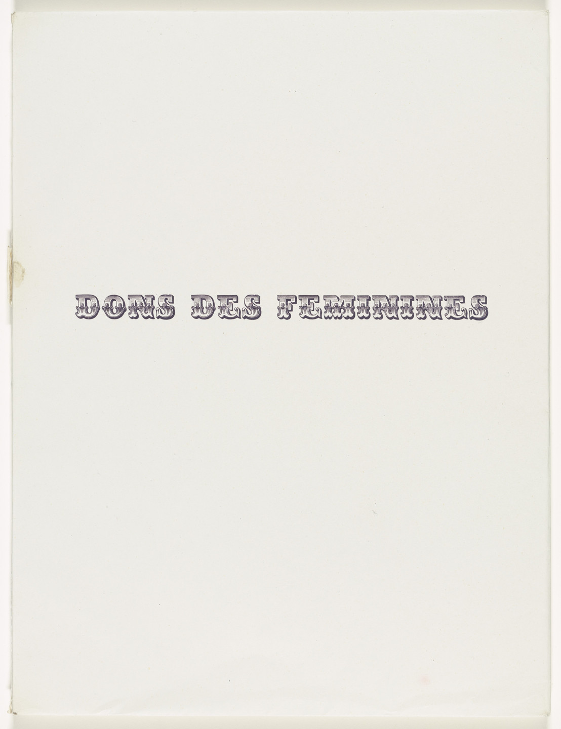 Valentine Penrose, Pablo Picasso. Dons des Féminines. 1951 | MoMA