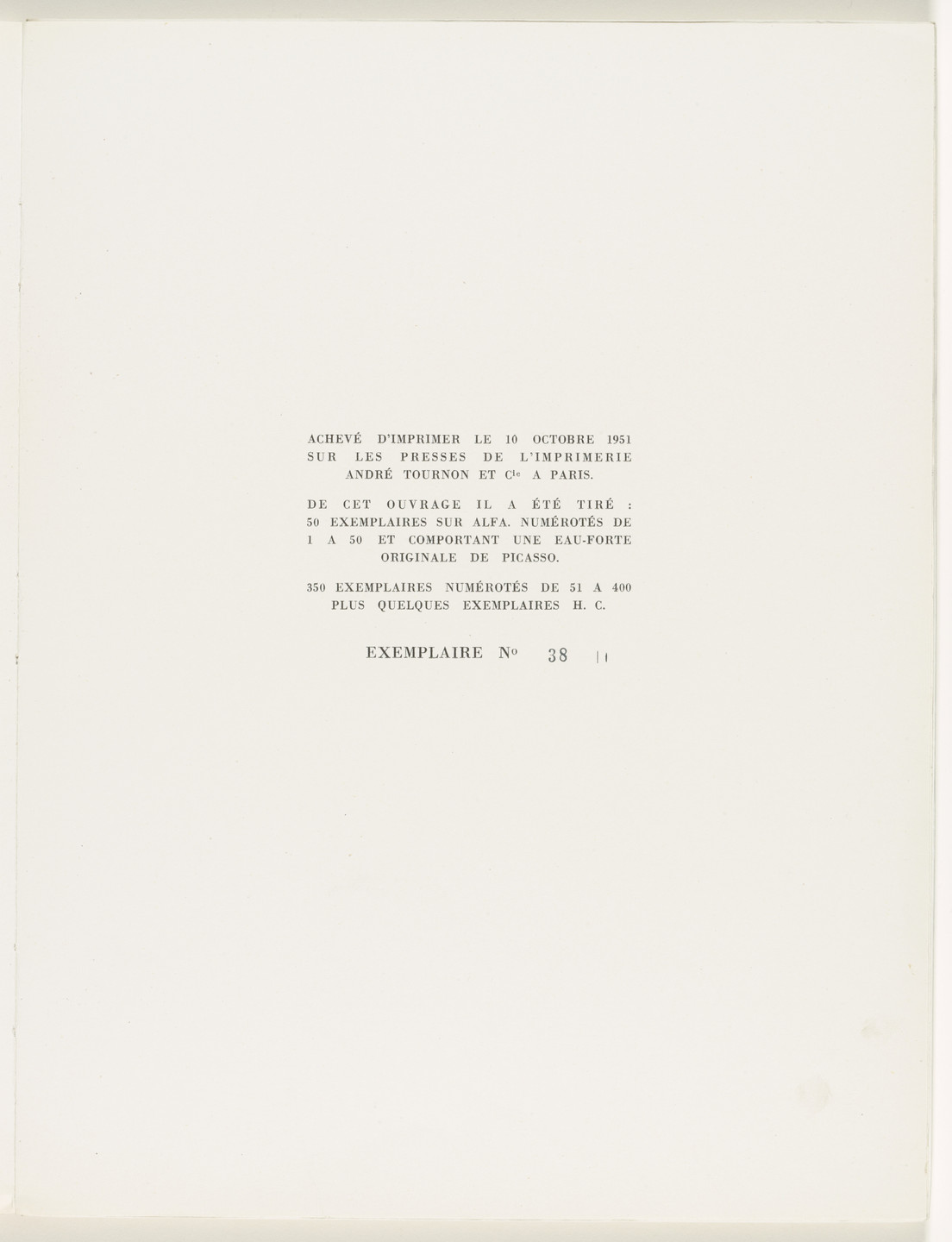 Valentine Penrose, Pablo Picasso. Dons des Féminines. 1951 | MoMA