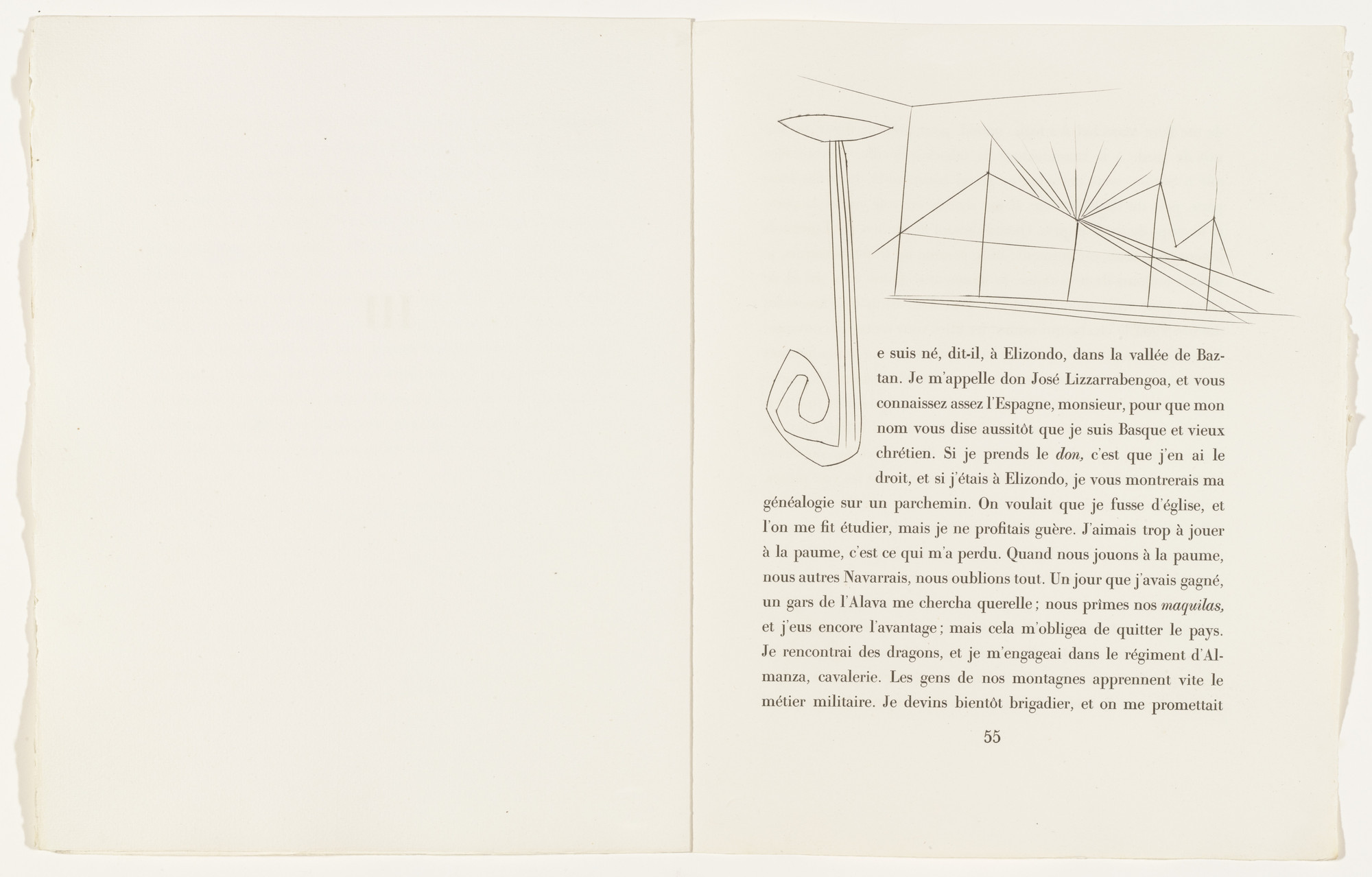 Pablo Picasso. Planche II from the illustrated book Carmen. May 30 ...