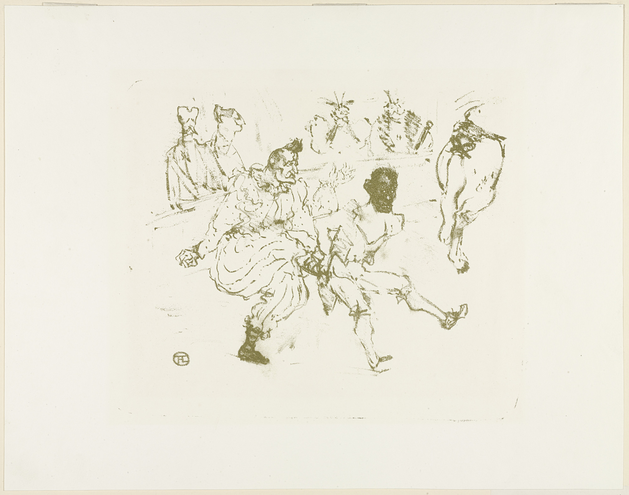 Henri de Toulouse-Lautrec. Footit and Chocolate (Footit et Chocolat ...