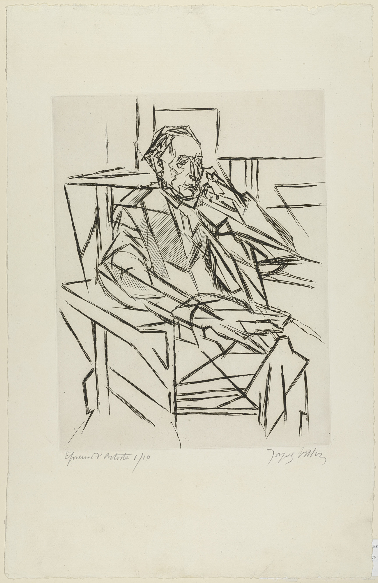 Jacques Villon. Marcel Duchamp. 1953 | MoMA
