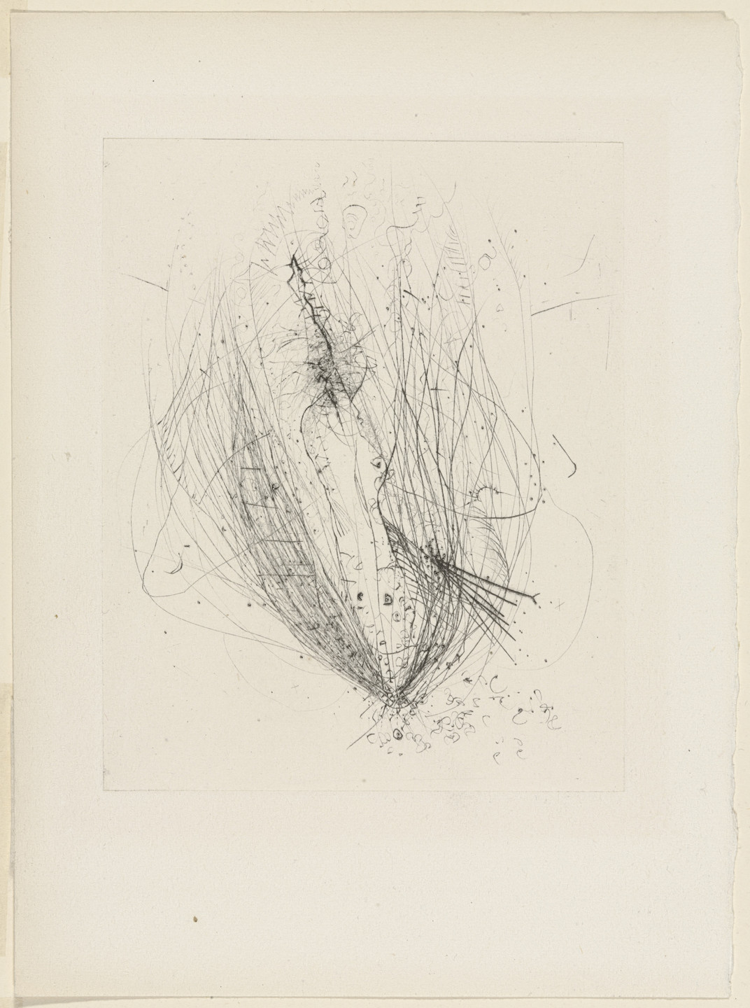 Wols (A. O. Wolfgang Schulze). Nude/Blossom from Nourritures. 1949 | MoMA