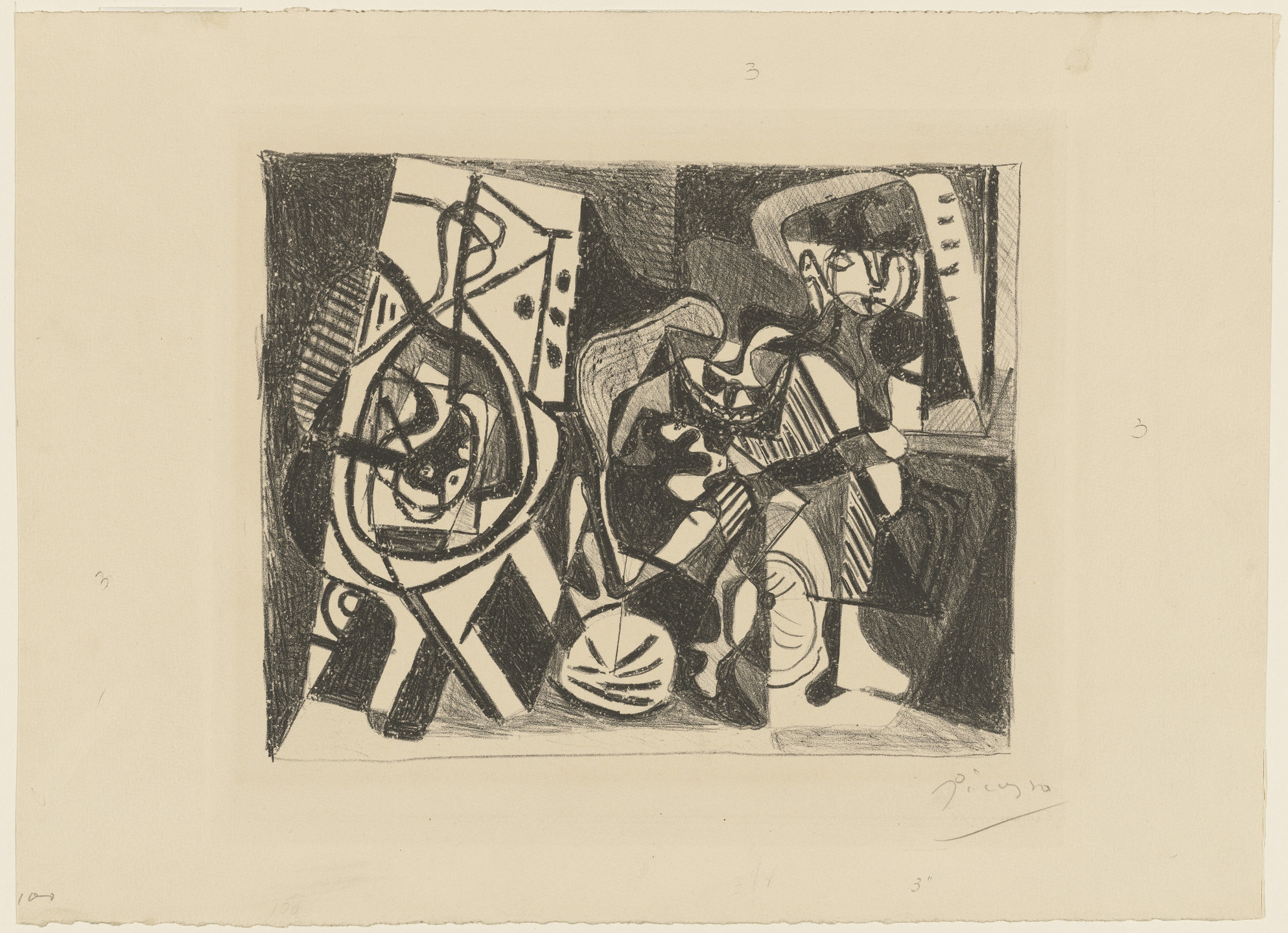 Pablo Picasso. Interior Scene (Scène d'intérieur). 1926 | MoMA