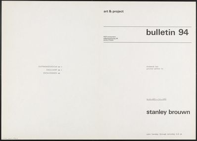 Stephen Rosenthal | MoMA