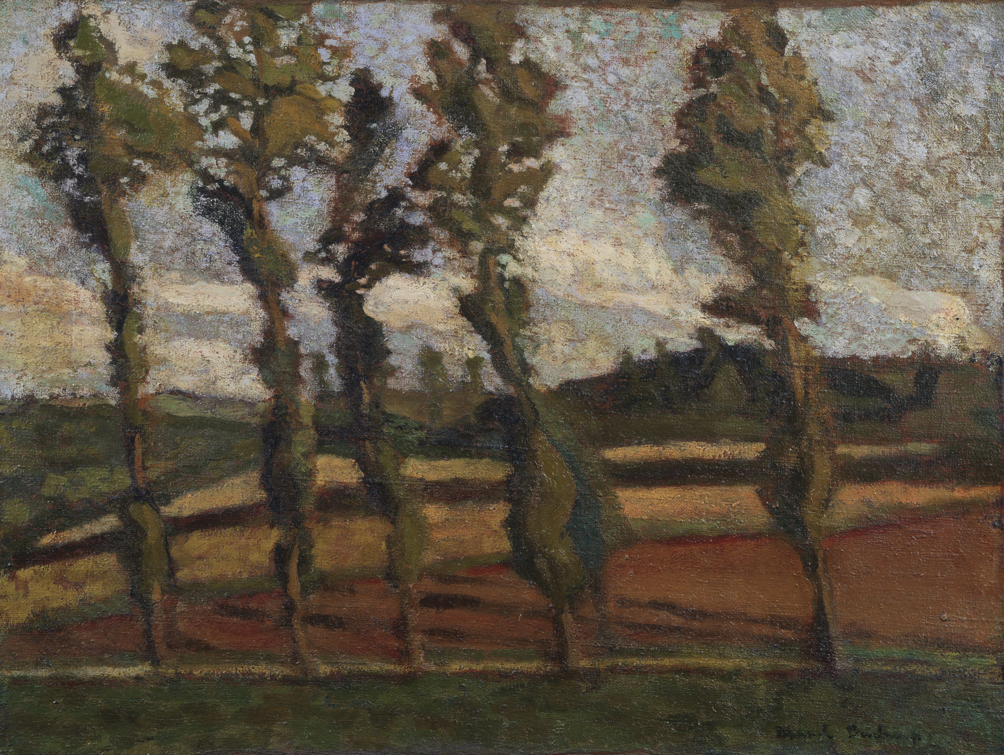 Marcel Duchamp. Landscape. 1908 | MoMA