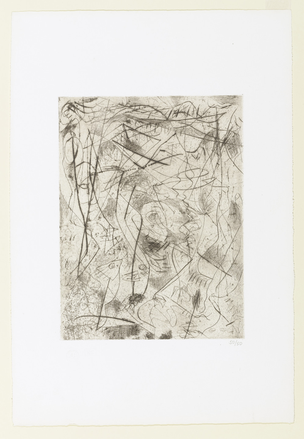Jackson Pollock. Untitled (6). c. 1944–45, printed in 1967 | MoMA