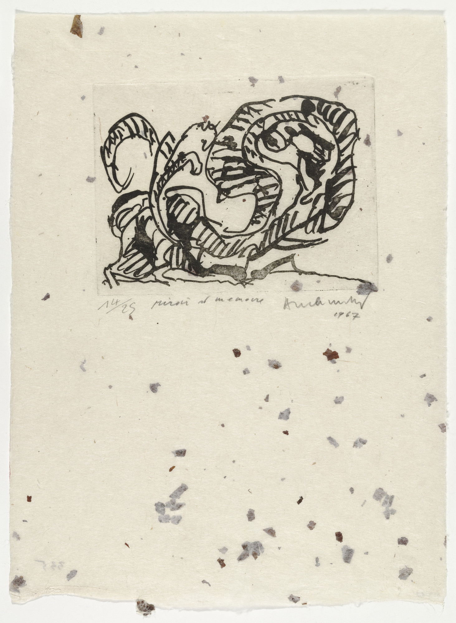 Pierre Alechinsky. Mirror and Memory I-IV (Miroir et mémoire I-IV ...