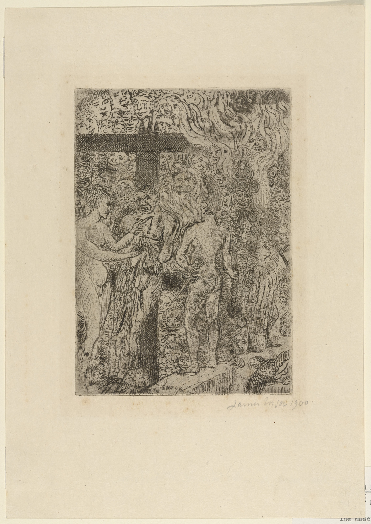 James Ensor. The Queen Parysatis. 1900 | MoMA