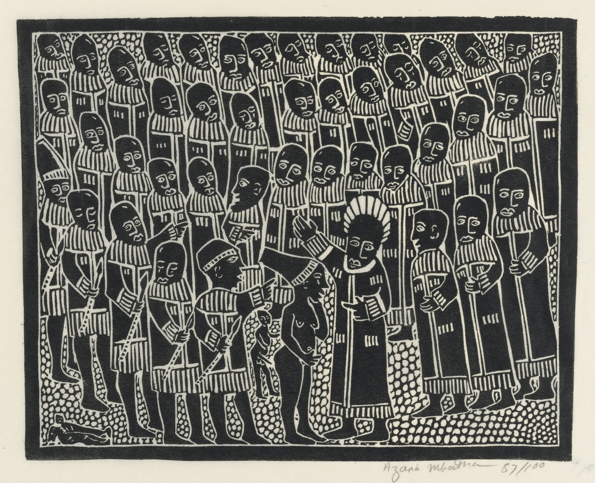 Azaria Mbatha. The woman who loved and was.../Innocent from accusation ...