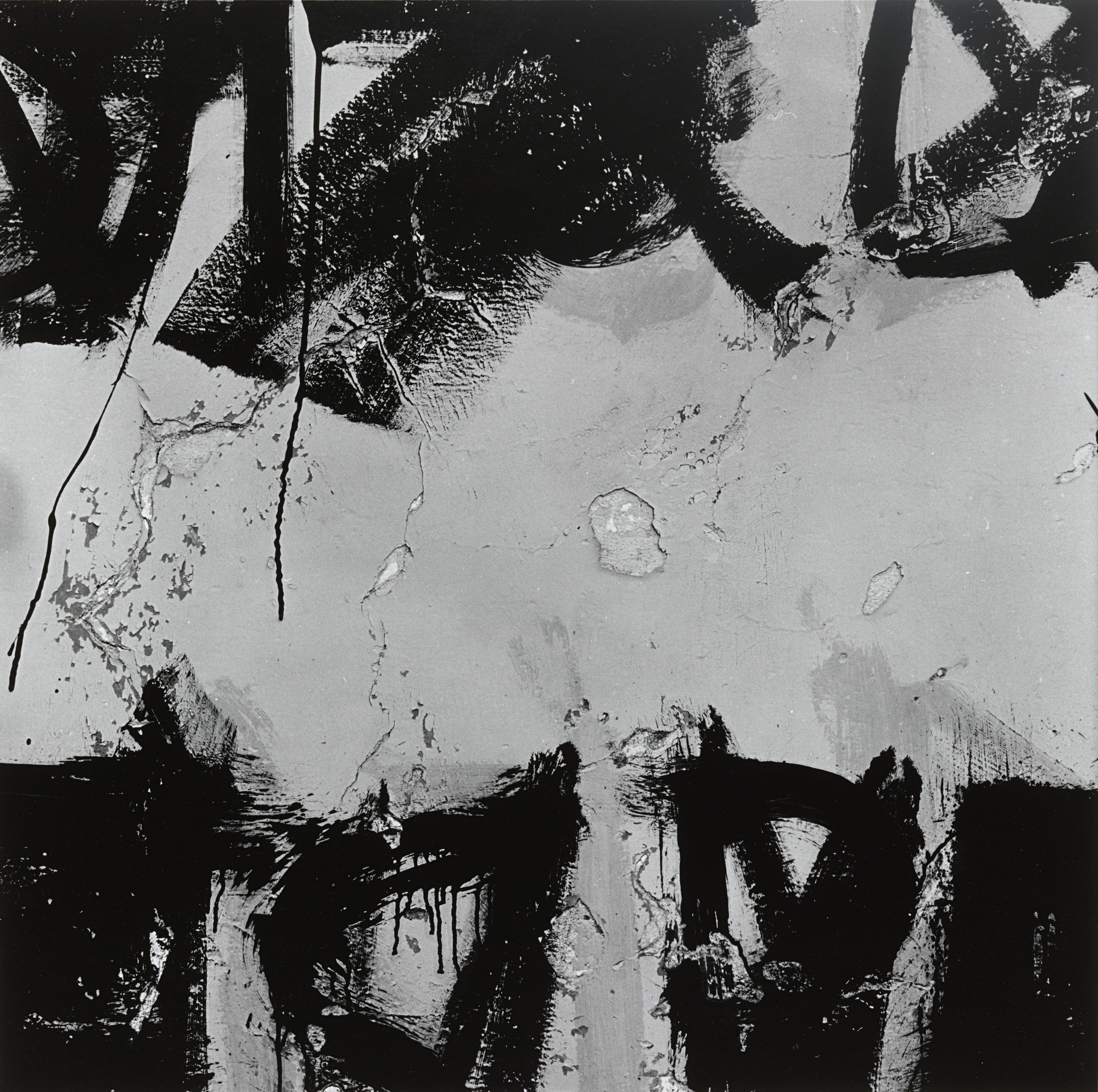 Aaron Siskind. Jalapa 48 (Homage to Franz Kline). 1973 | MoMA