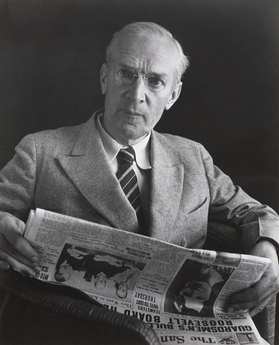 Imogen Cunningham. Upton Sinclair. 1934 | MoMA