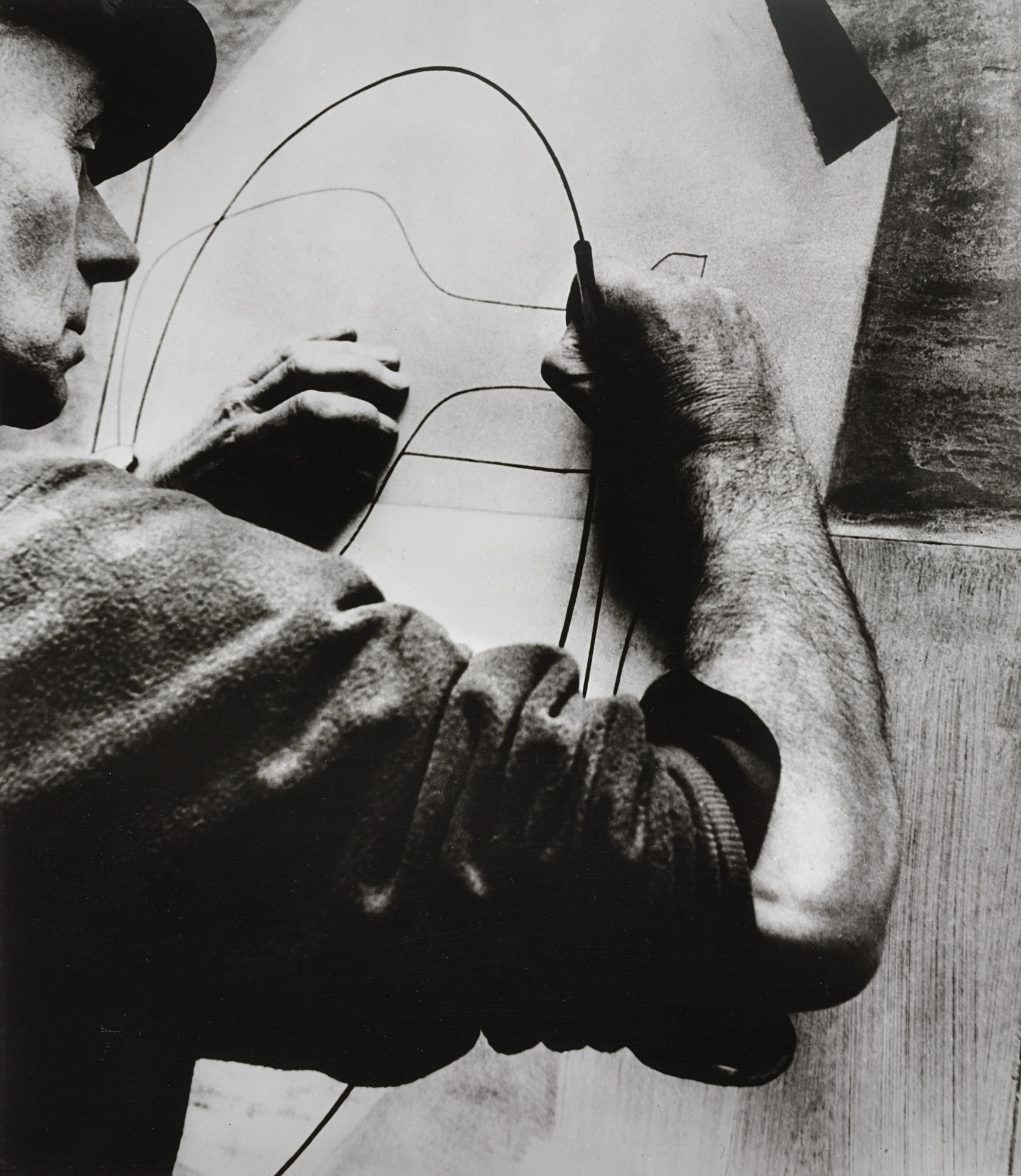 Bill Brandt. Ben Nicholson in His Studio at St. Ives, Cornwall. 1956 | MoMA