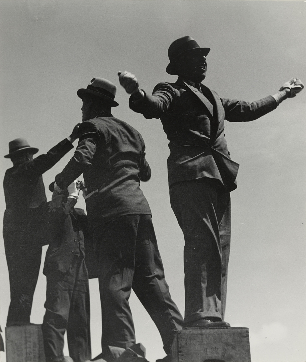 Bill Brandt. Tic-Tac Men at Ascot Races. 1935 | MoMA