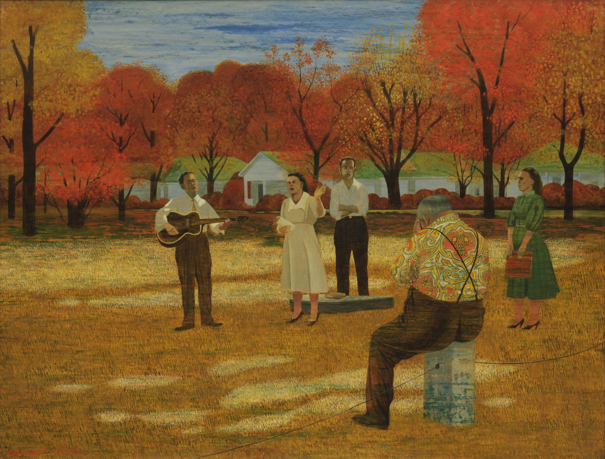 Carroll Cloar. Autumn Conversion. 1953 | MoMA