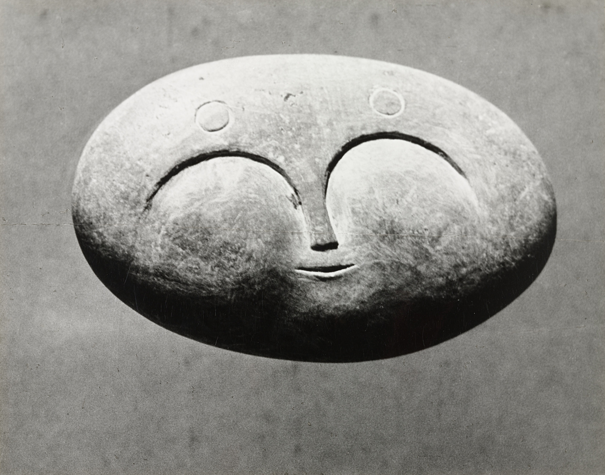 Brassaï (Gyula Halász). Picasso Sculpture (pebble, face). 1945 | MoMA