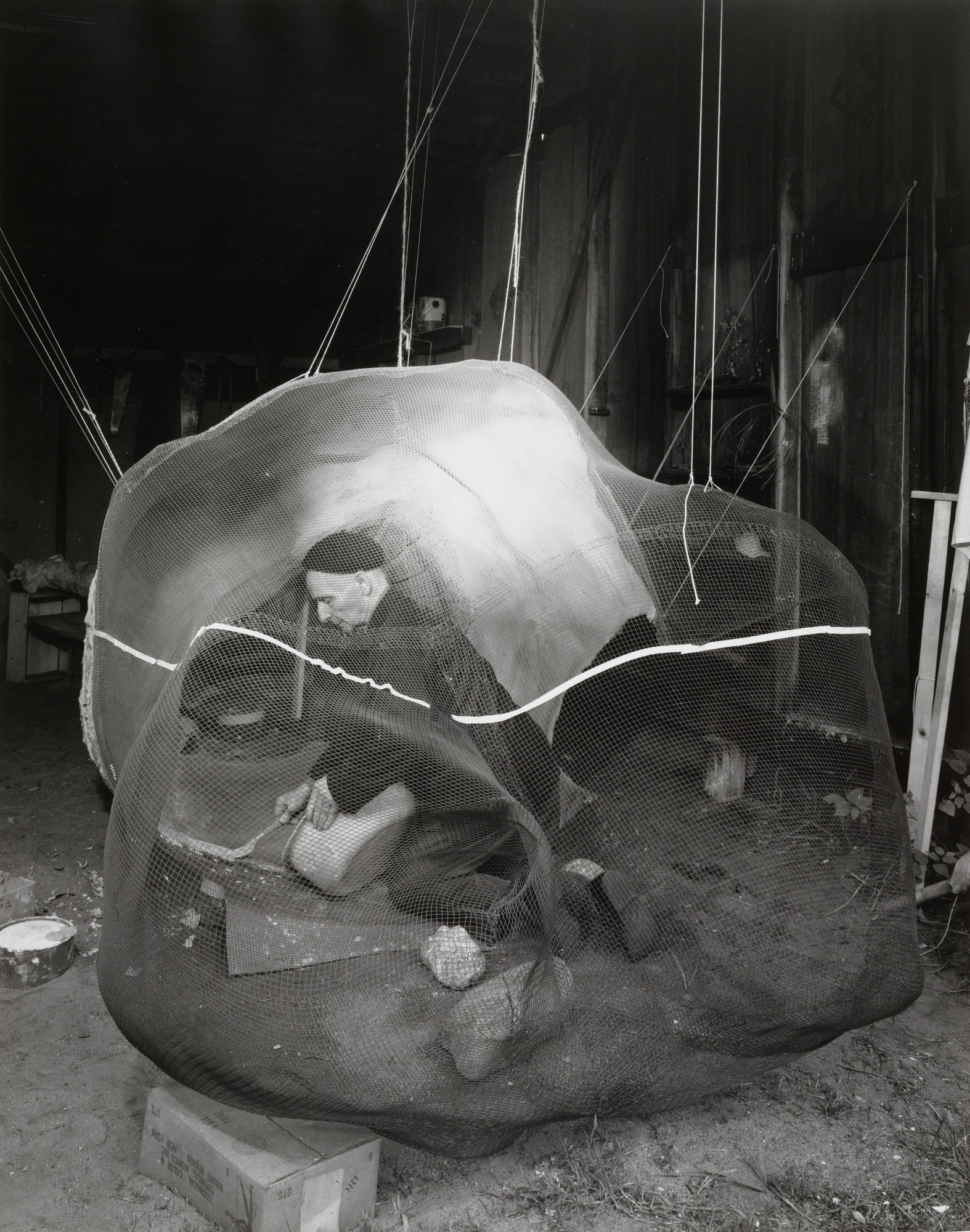 John F. Waggaman. Portrait of Frederick Kiesler at Work. c. 1965 | MoMA
