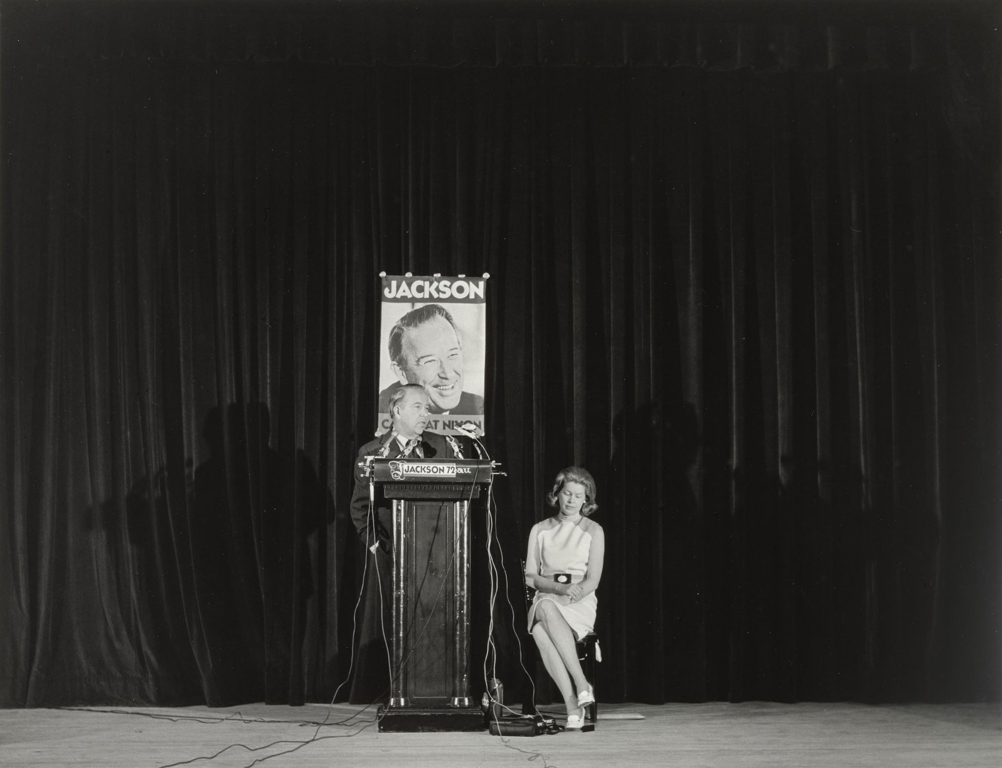 Jerome Liebling. Senator Jackson and Wife, Democratic National ...