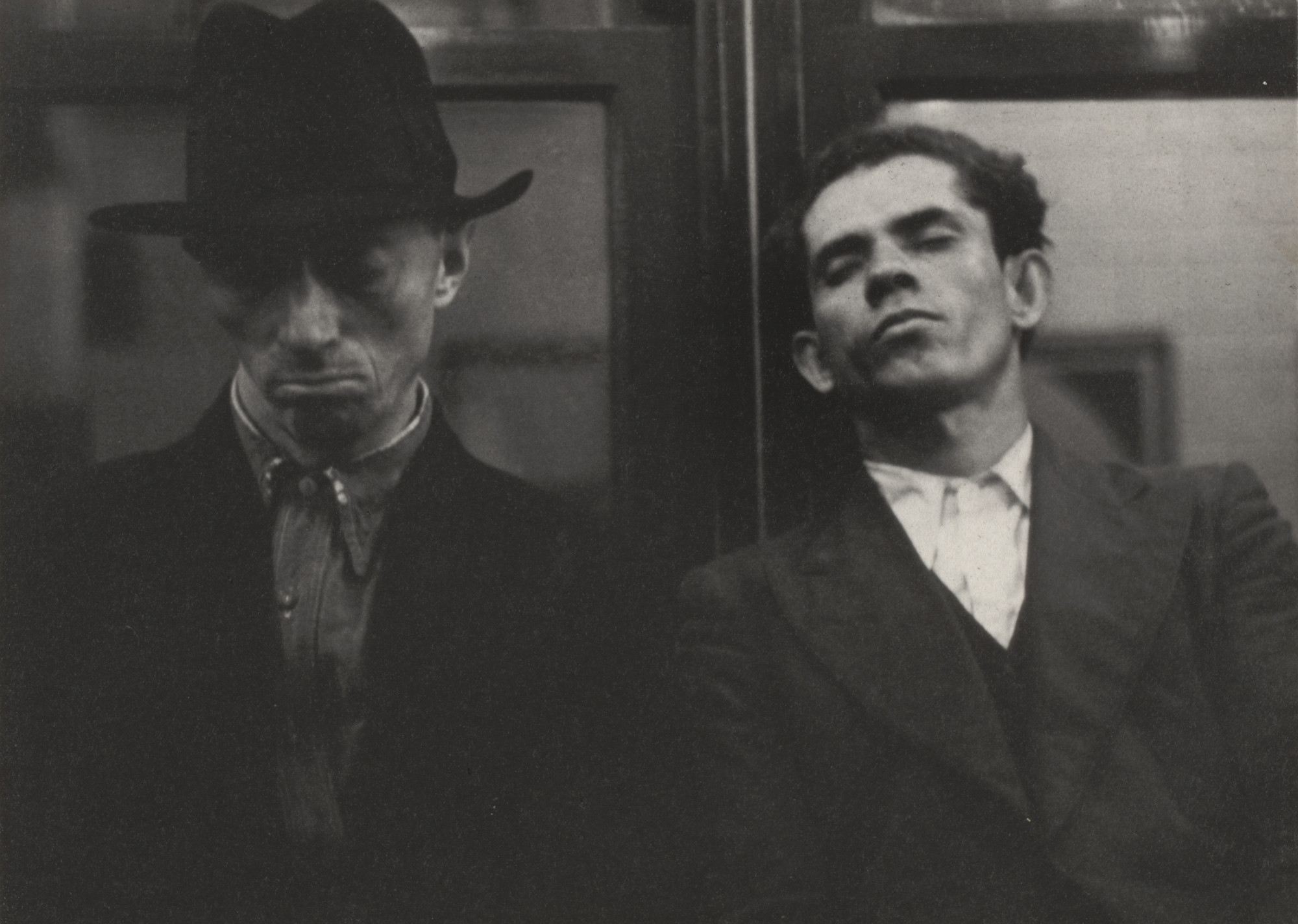 Walker Evans. Subway Portrait. May 27, 1938 | MoMA