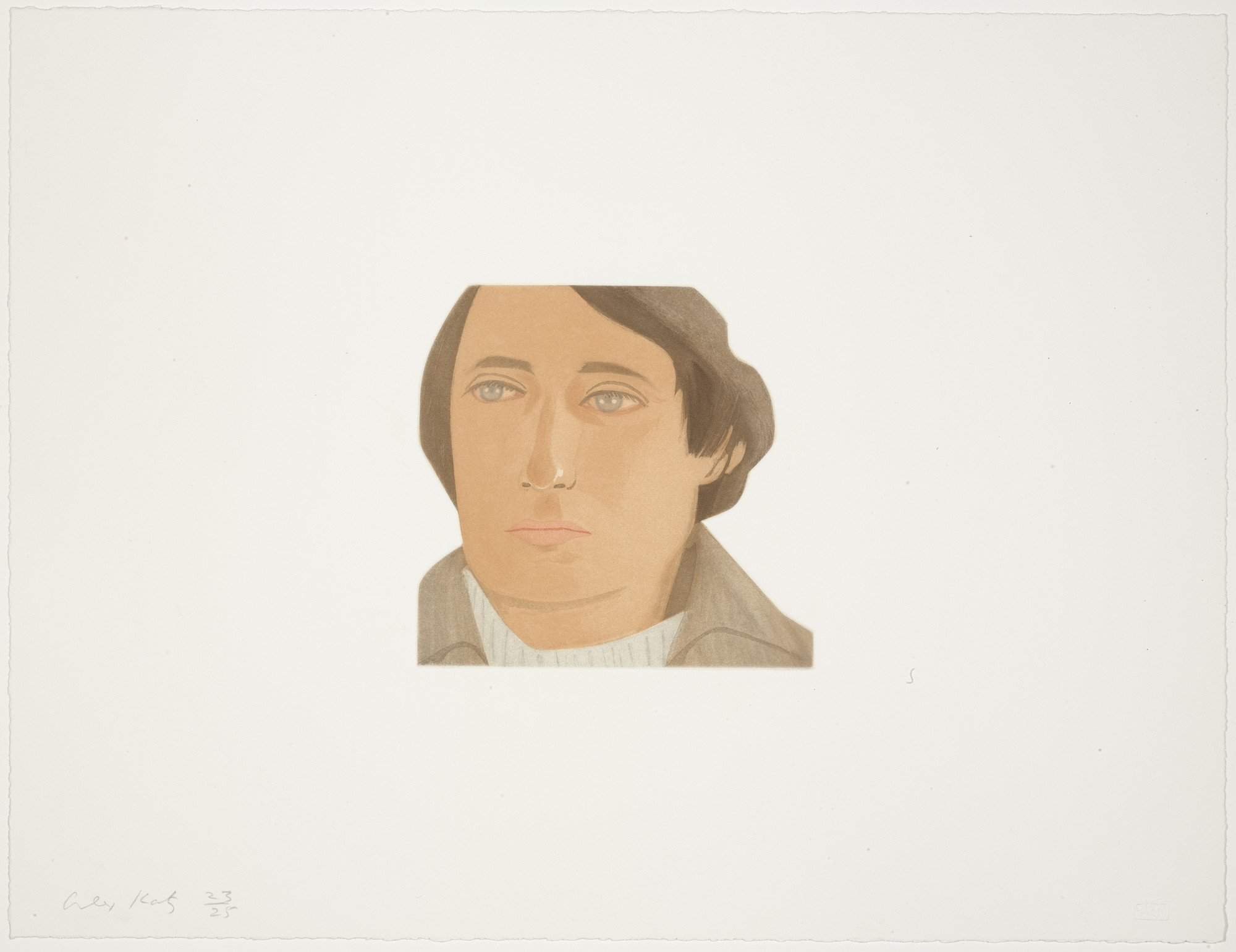 Alex Katz. Tony Towle from Face of the Poet. 1978 | MoMA