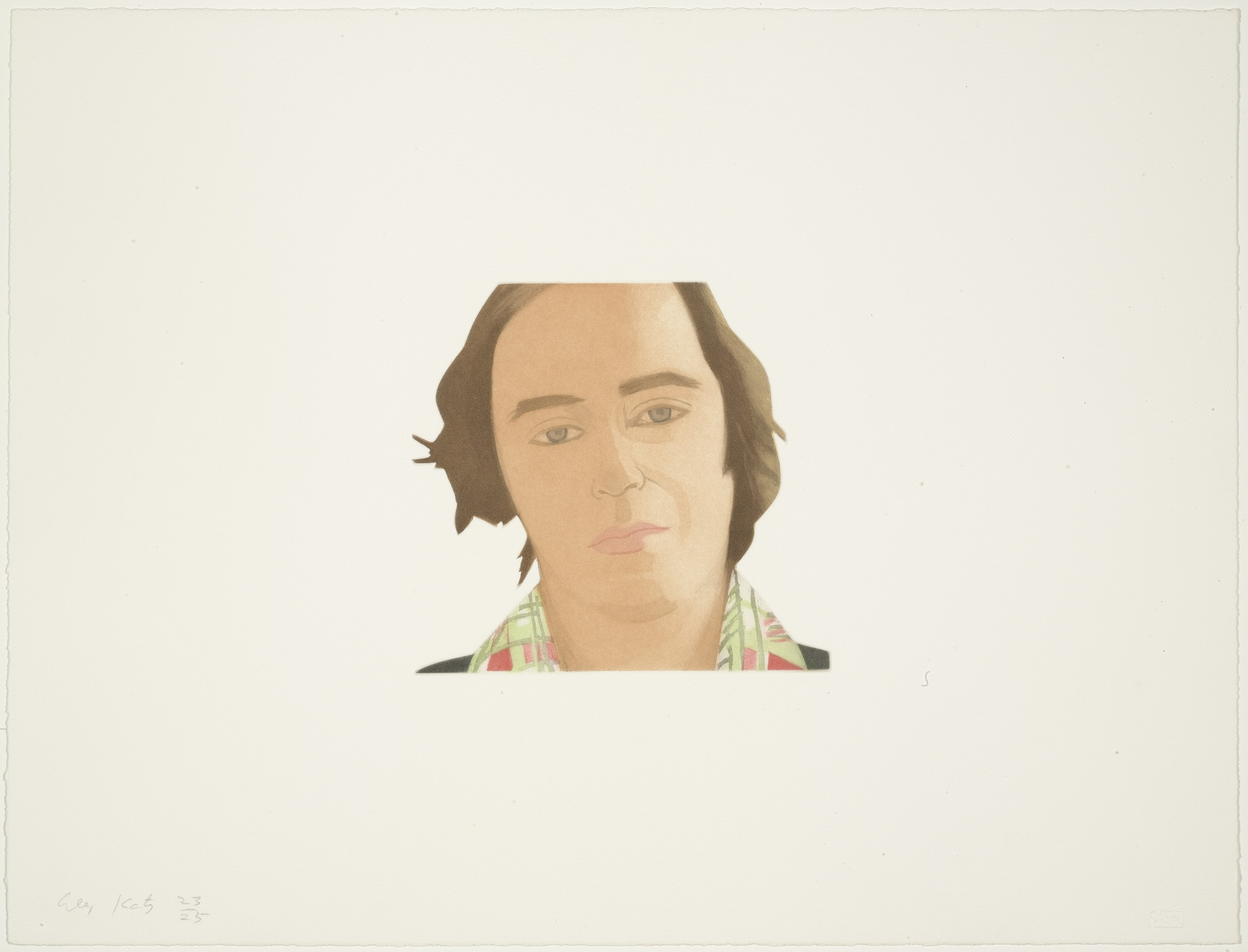 Alex Katz. Bill Zavatsky from Face of the Poet. 1978 | MoMA