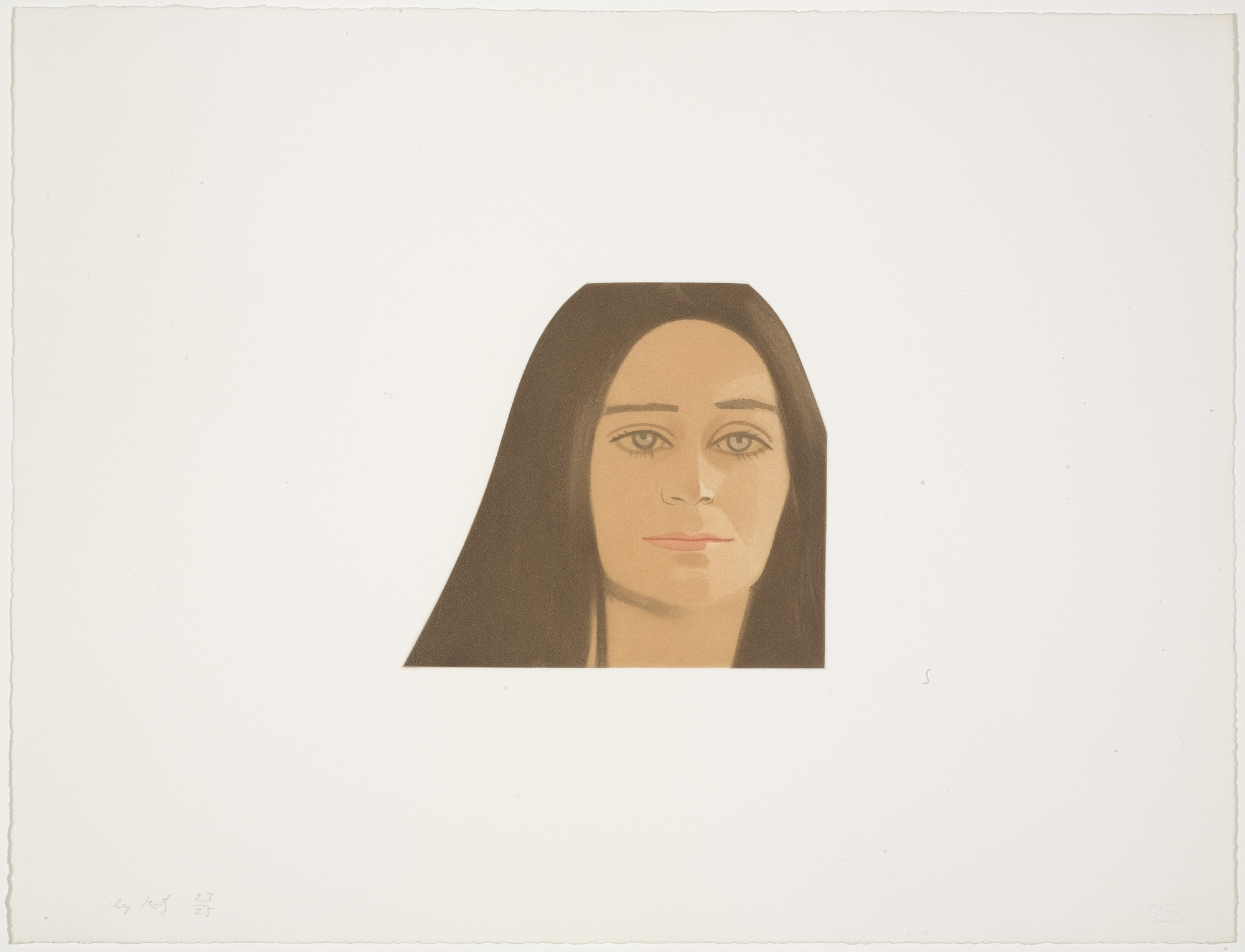 Alex Katz. Alice Notley from Face of the Poet. 1978 | MoMA