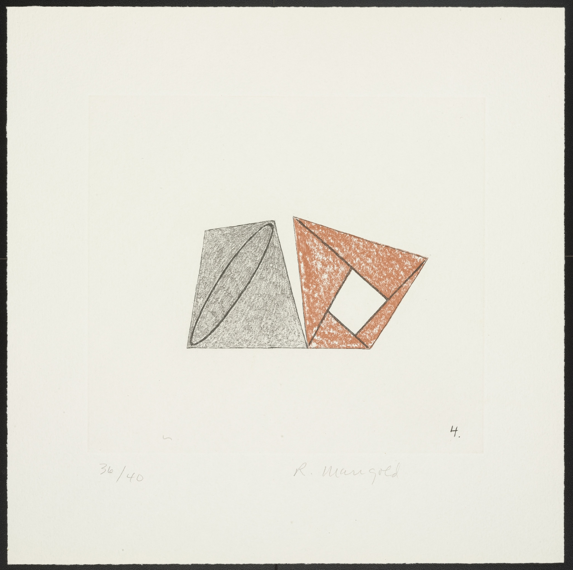 Robert Mangold. Pages #4 from Pages. 1989 | MoMA