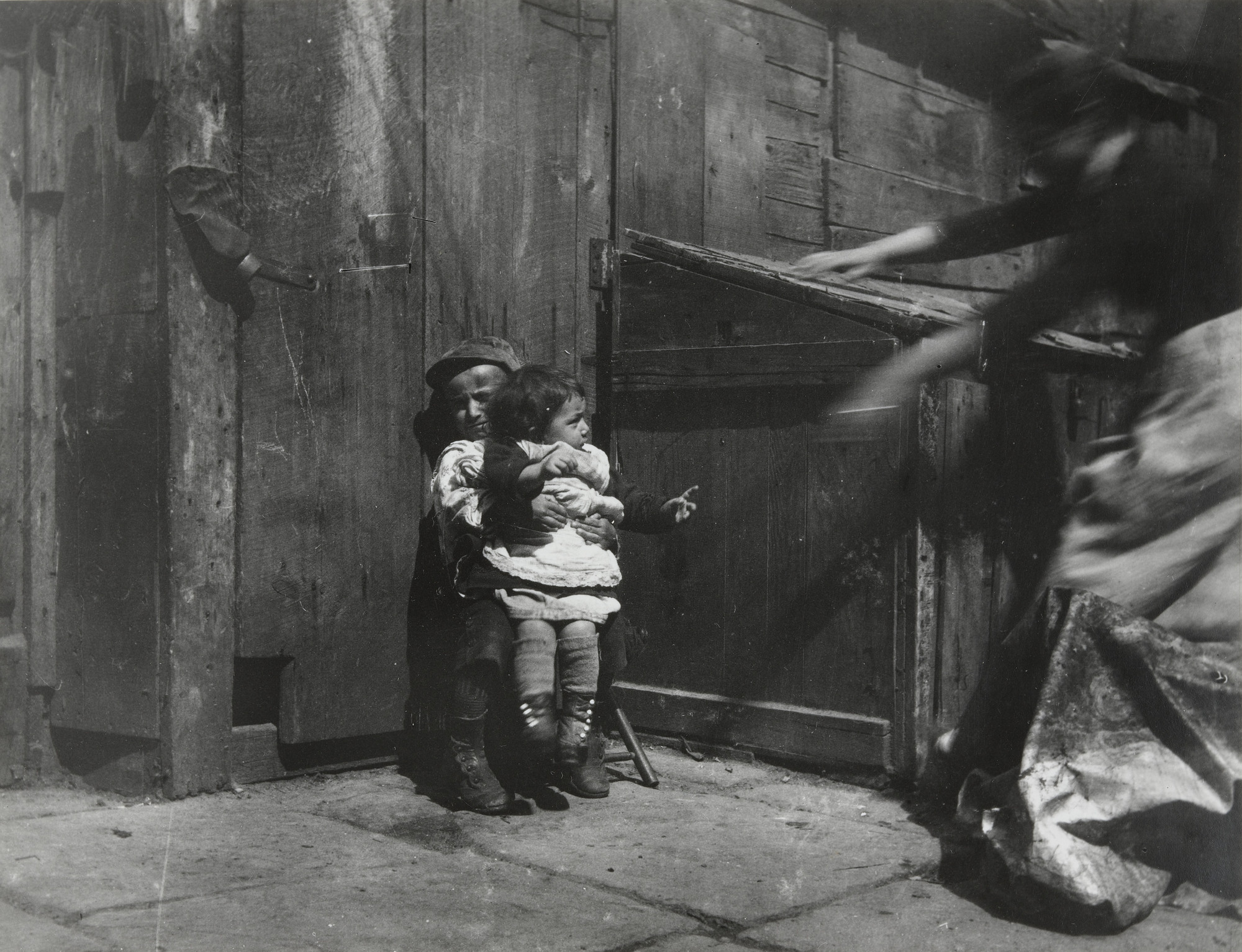 Jacob August Riis. Minding the Baby. Scene in Gotham Court. 1889 | MoMA