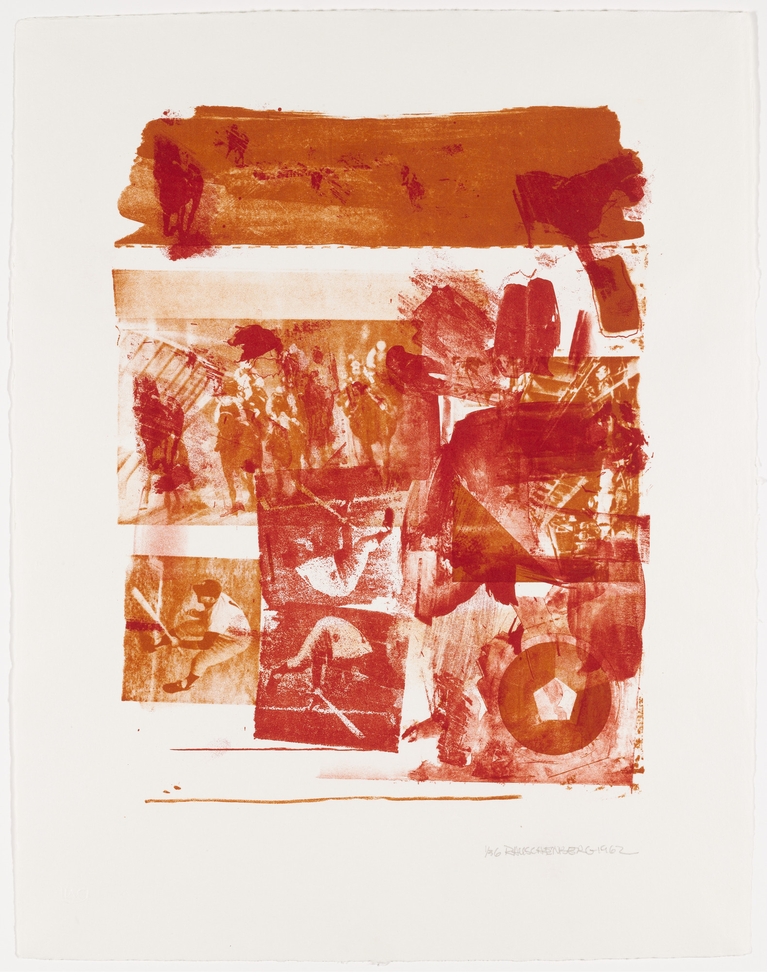 Robert Rauschenberg Red Paintings
