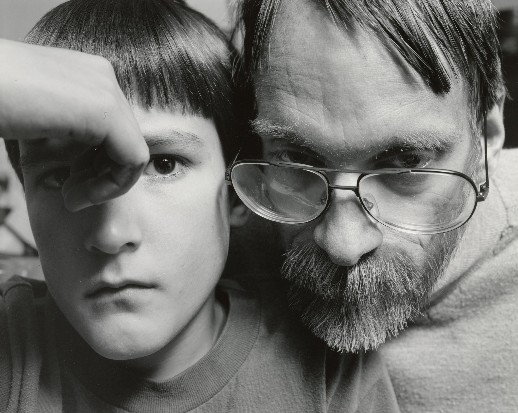 Nicholas Nixon. Nathaniel and Donald Perham, Milford, New Hampshire ...
