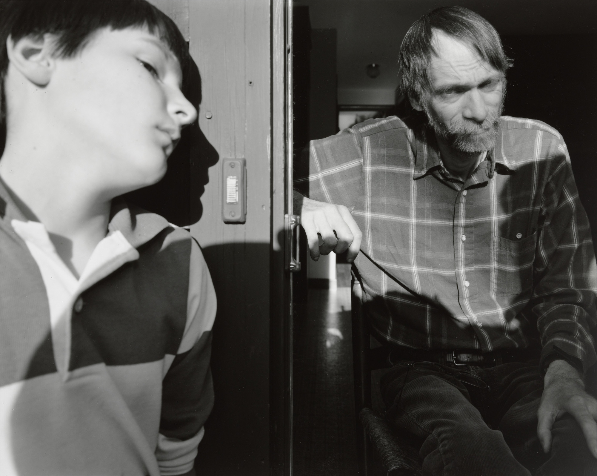Nicholas Nixon. Nathaniel and Donald Perham, Milford, New Hampshire ...