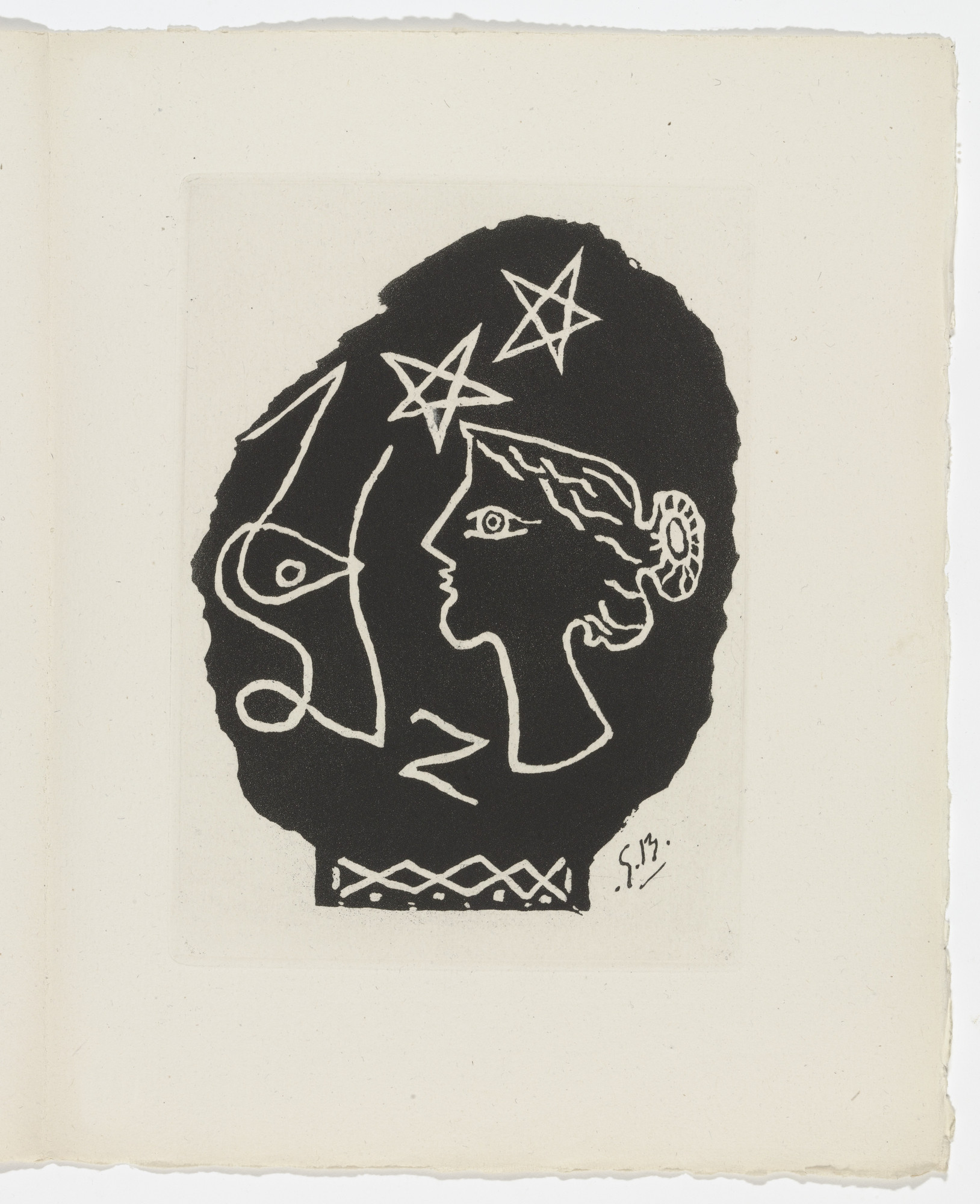 Georges Braque. Plate (page 21) from Du Cubisme (On Cubism). 1947 | MoMA