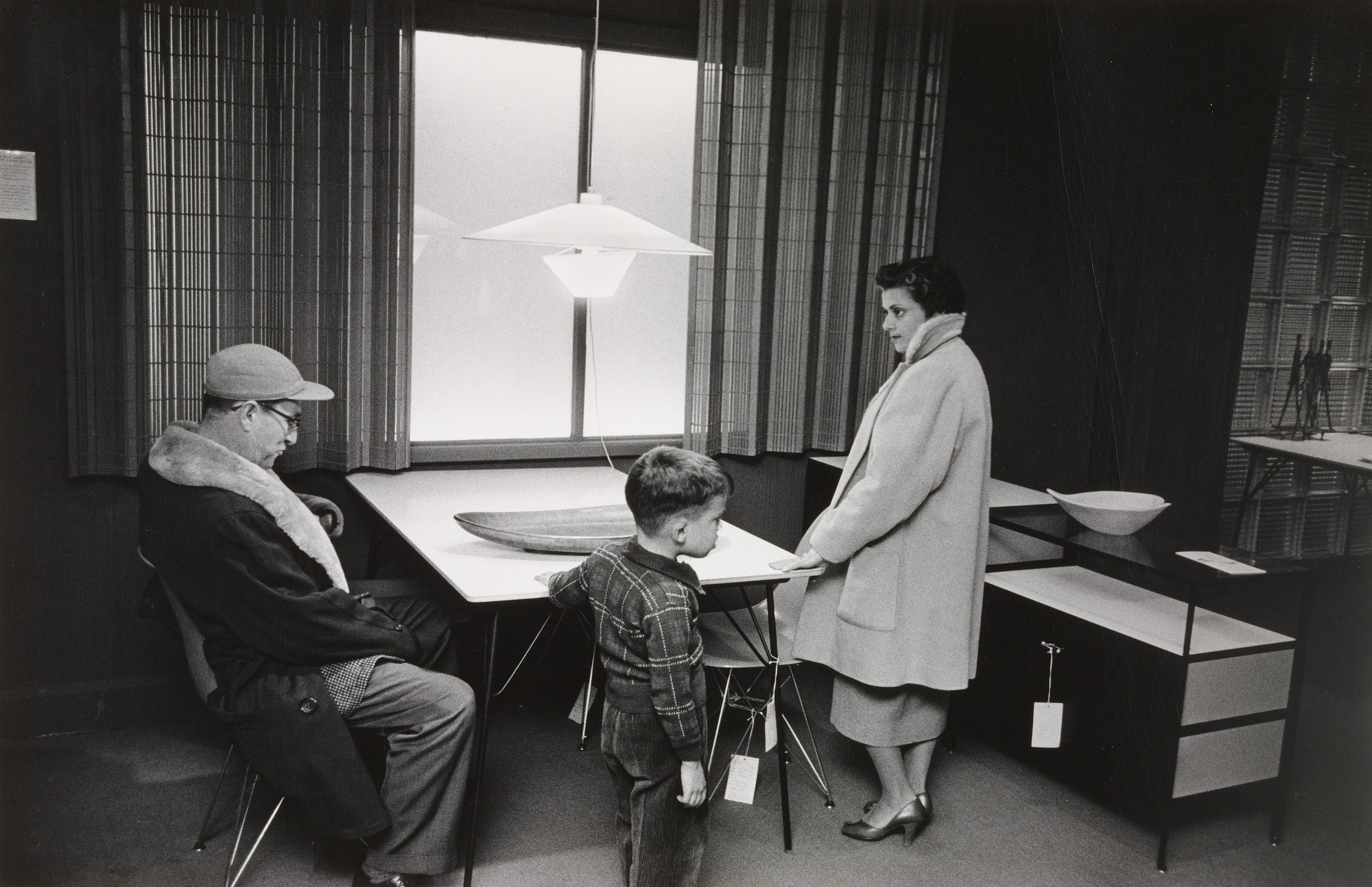 Dan Weiner. Family Shopping for Modern Furniture, Brooklyn Department ...