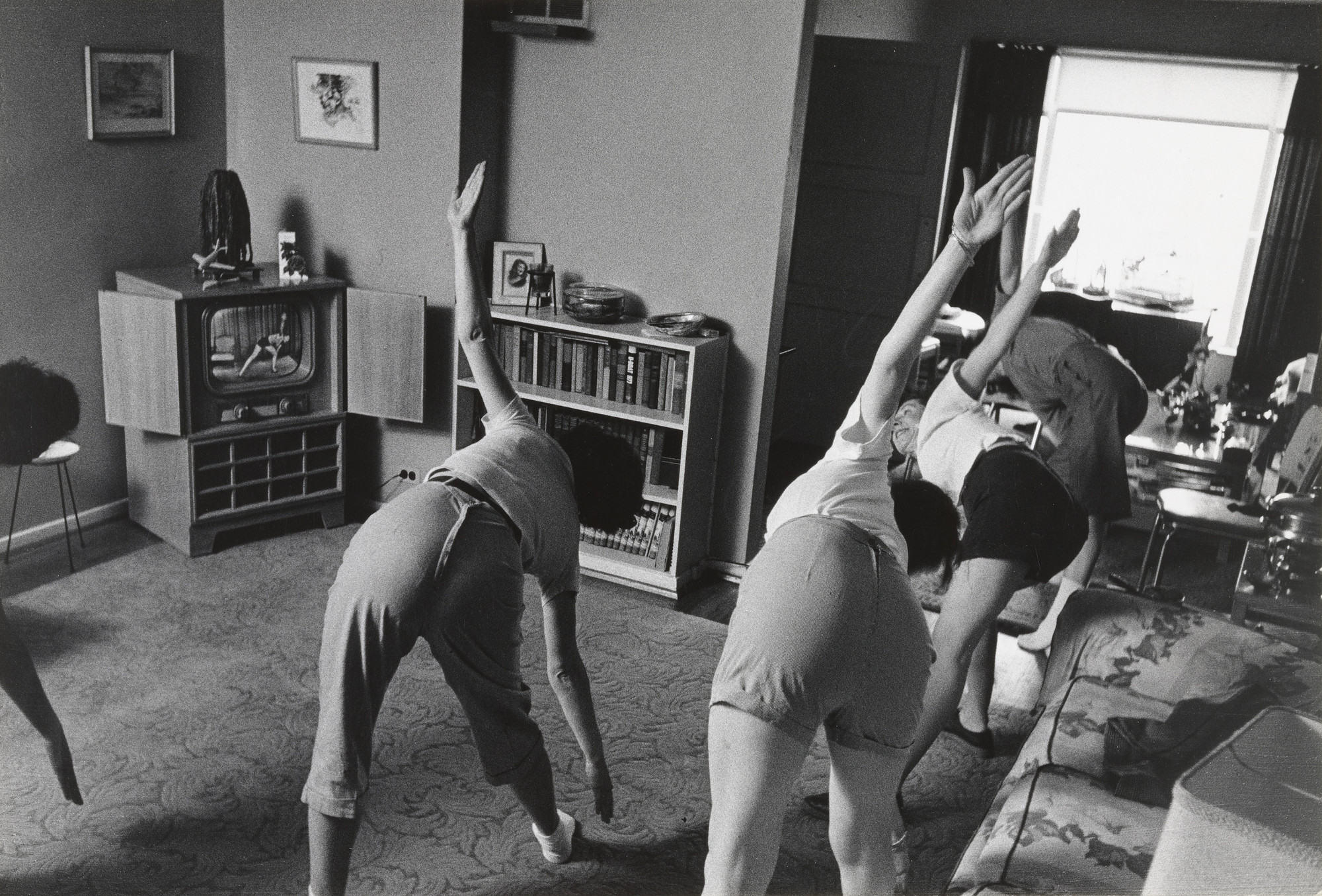 Dan Weiner. Exercise Class, Park Forest. 1953 | MoMA