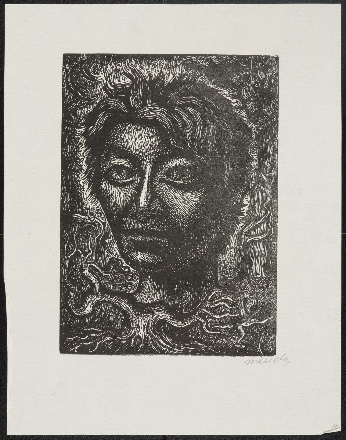 Leopoldo Méndez. Chicle Gatherer (Chiclero) from the portfolio 25 ...