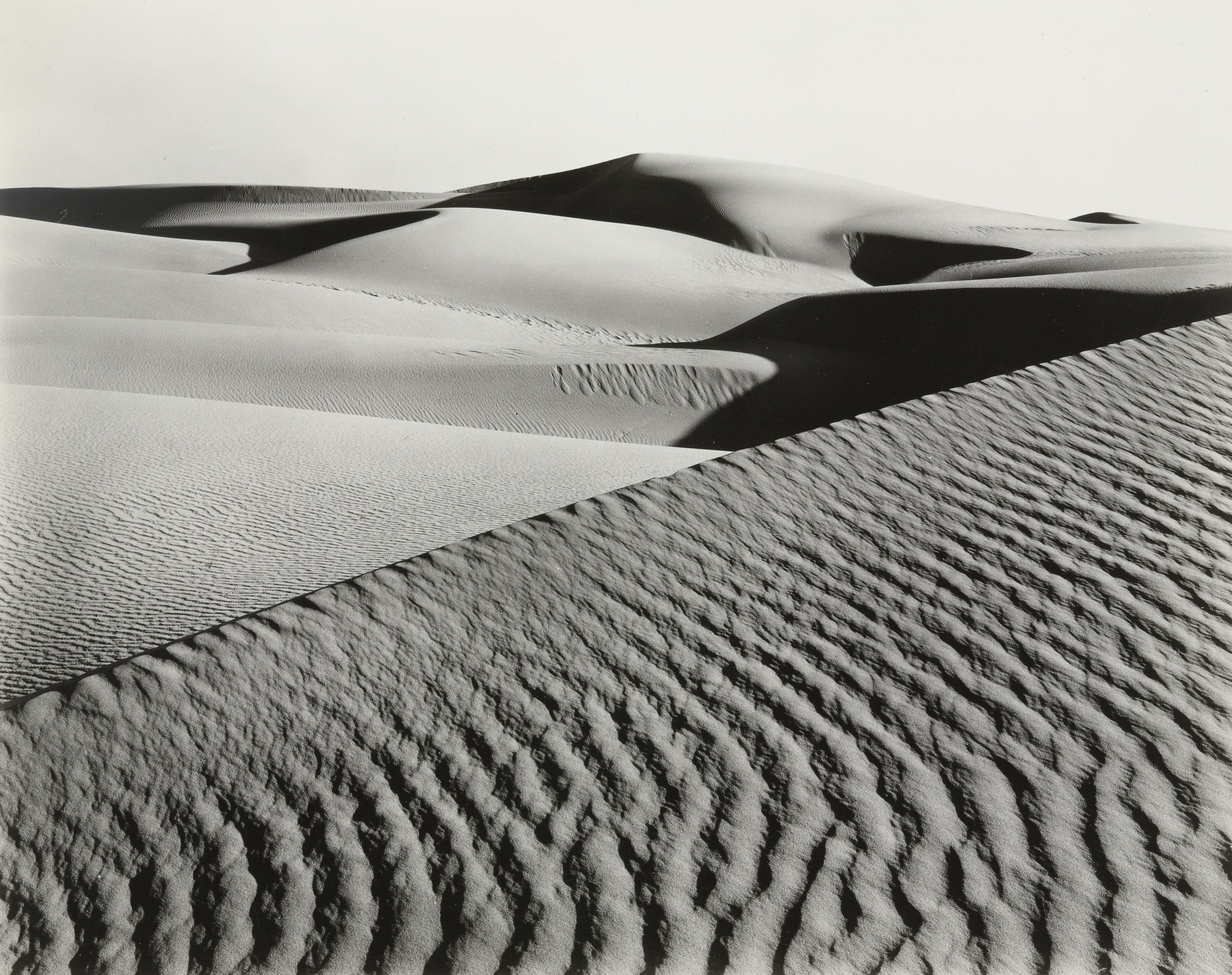 Brett Weston. Sand Dune 6. 1936 | MoMA
