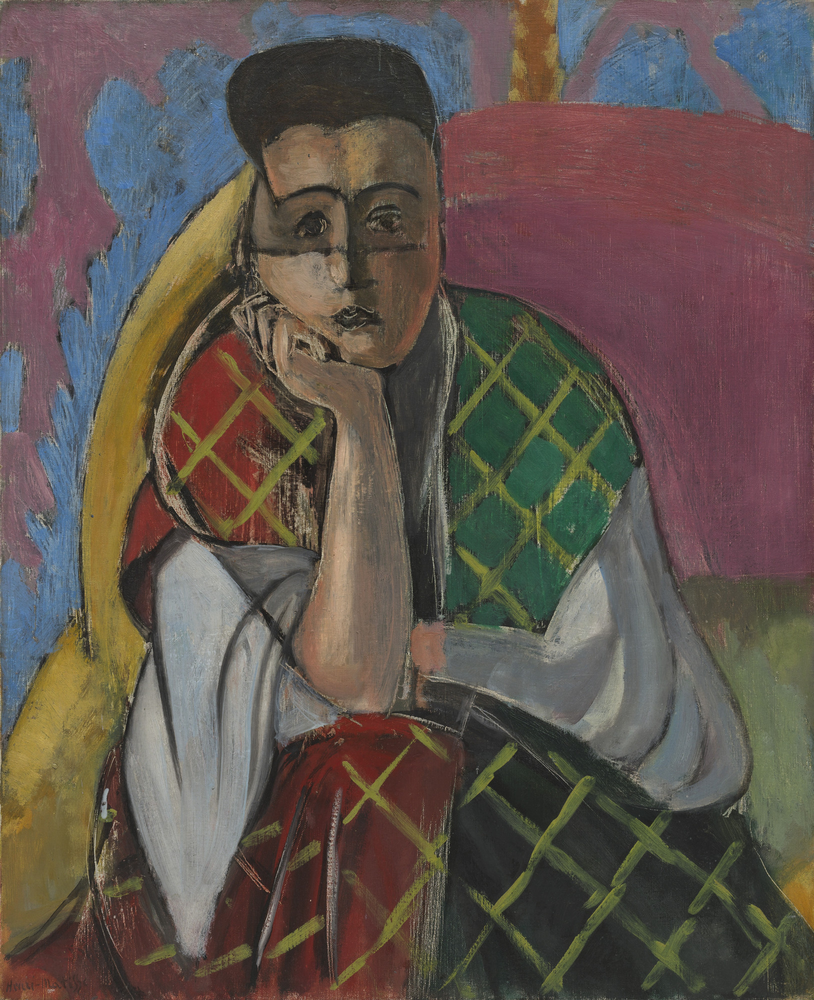 Henri Matisse. Woman with a Veil. Nice, winter-spring 1927 | MoMA