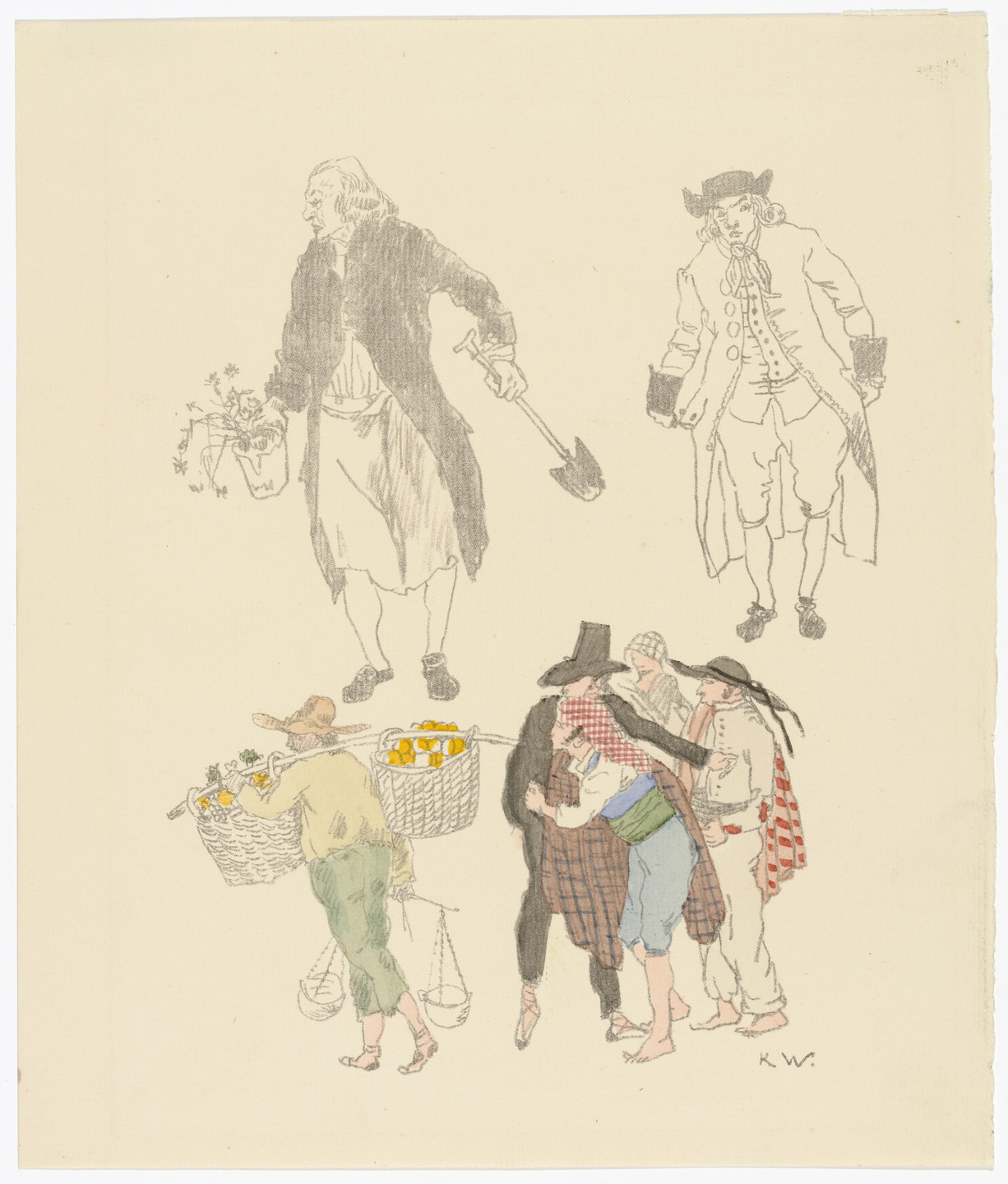 Karl Walser. In the Park (Im Park). 1902 | MoMA