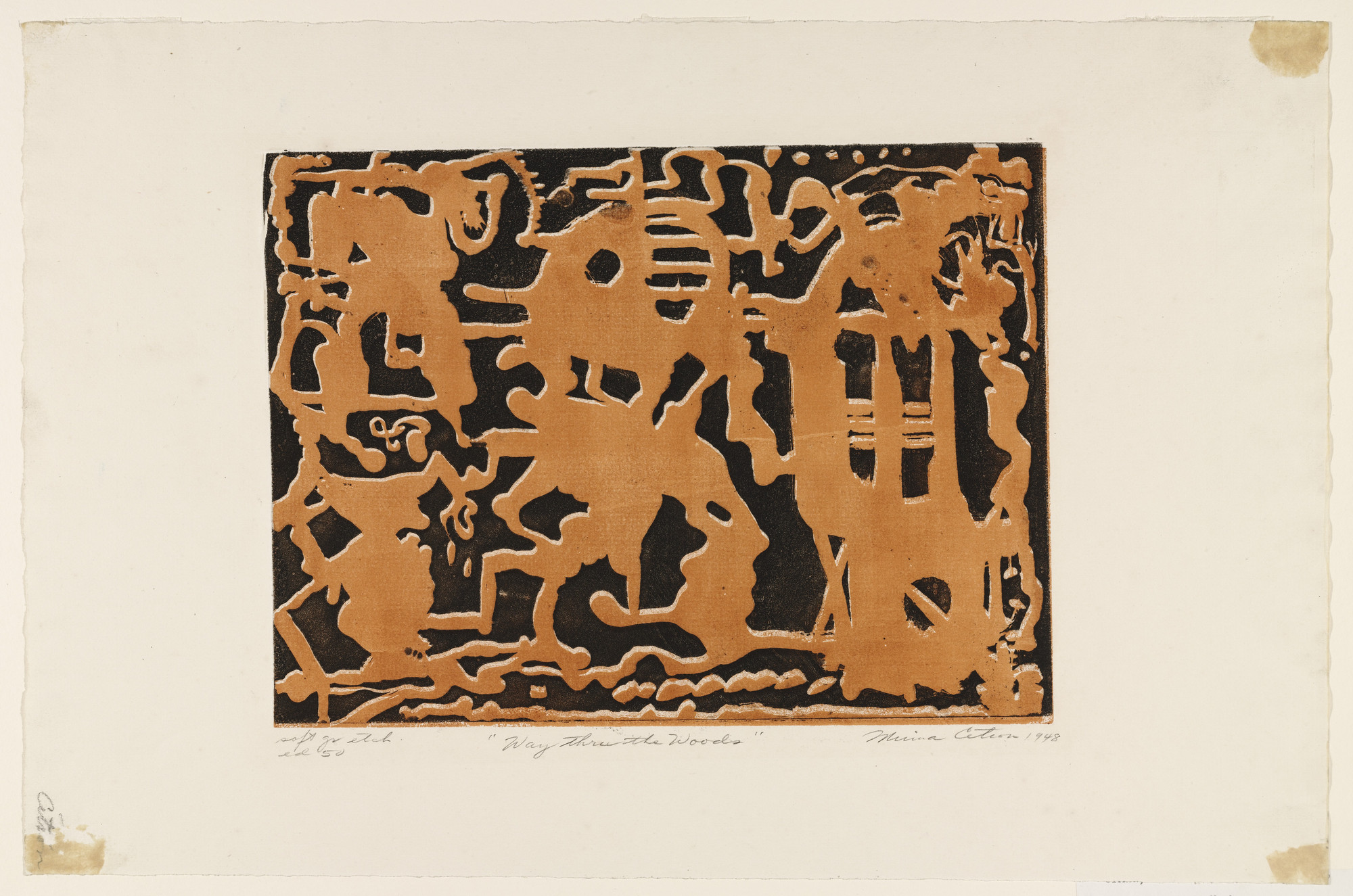 Minna Citron. Way through the Woods. 1948 | MoMA