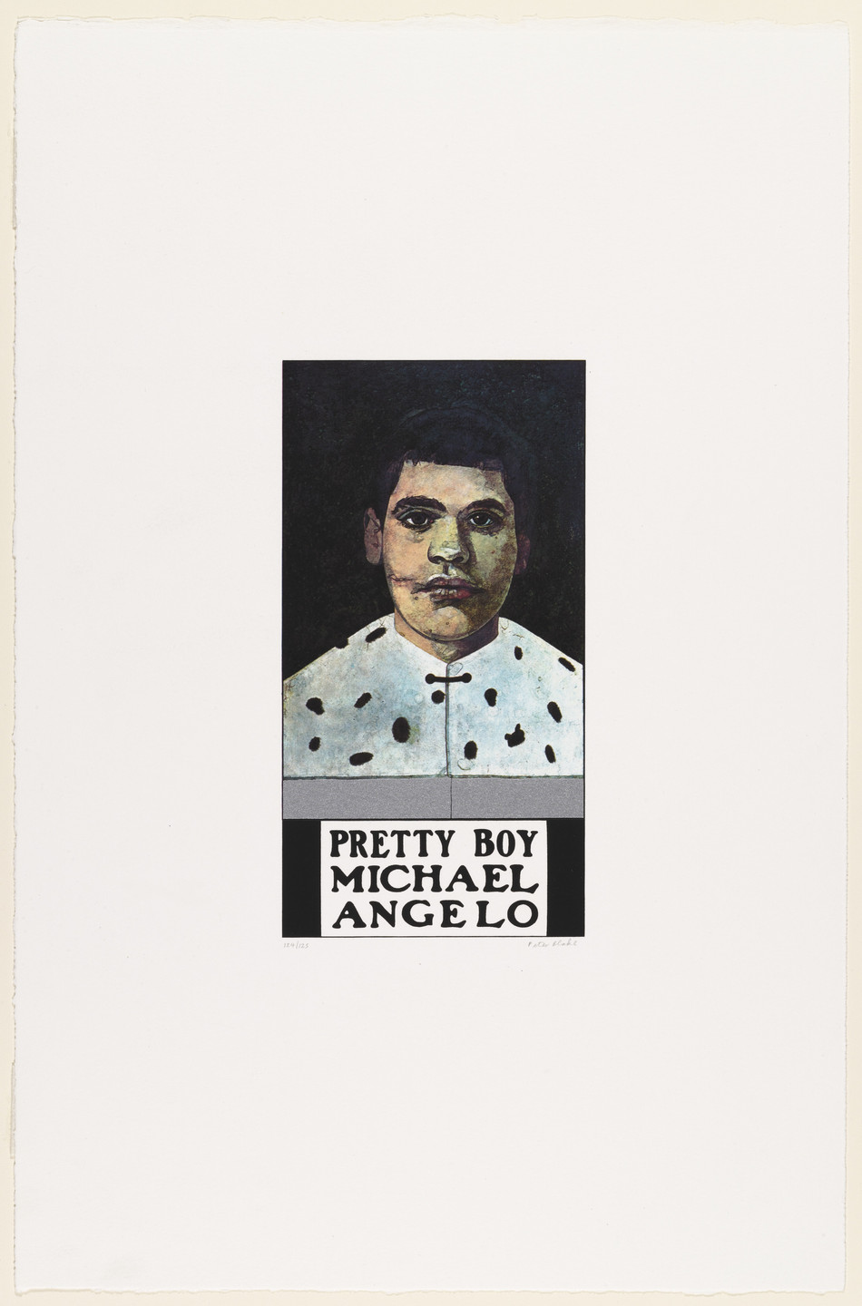 Peter Blake. Pretty Boy Michaelangelo. 1972 | MoMA
