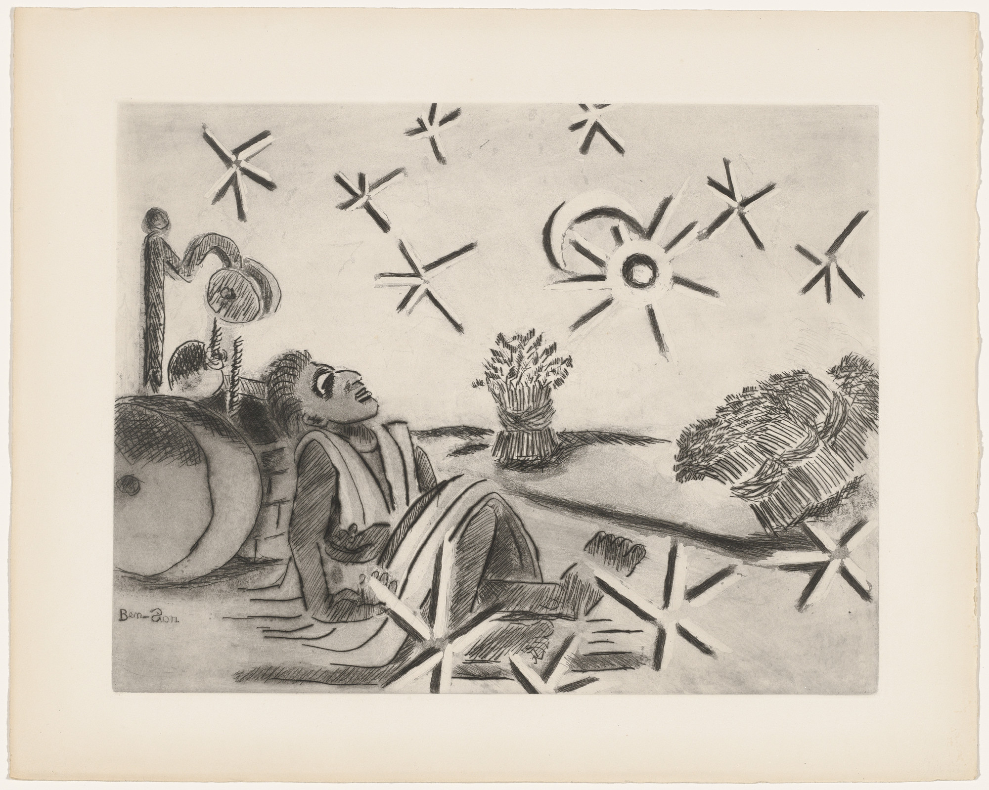 Ben-Zion. Untitled from Biblical Themes. 1950 | MoMA